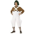 Willy Wonka and the Chocolate Factory Oompa Loompa Costume for Adults ...