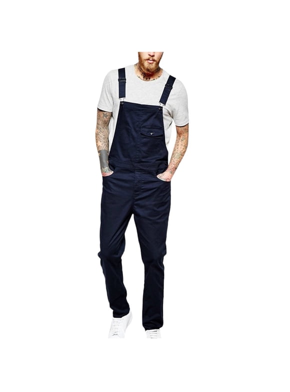Dark Blue Overalls