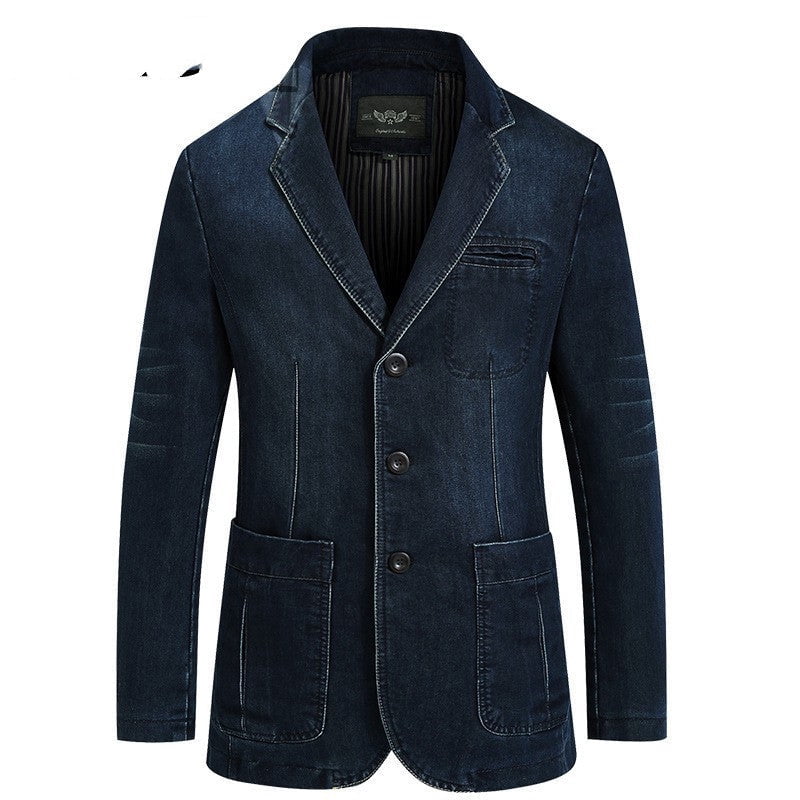 Men's Denim Suits, Men's Cotton Denim, Konishi Decoration - Walmart.com