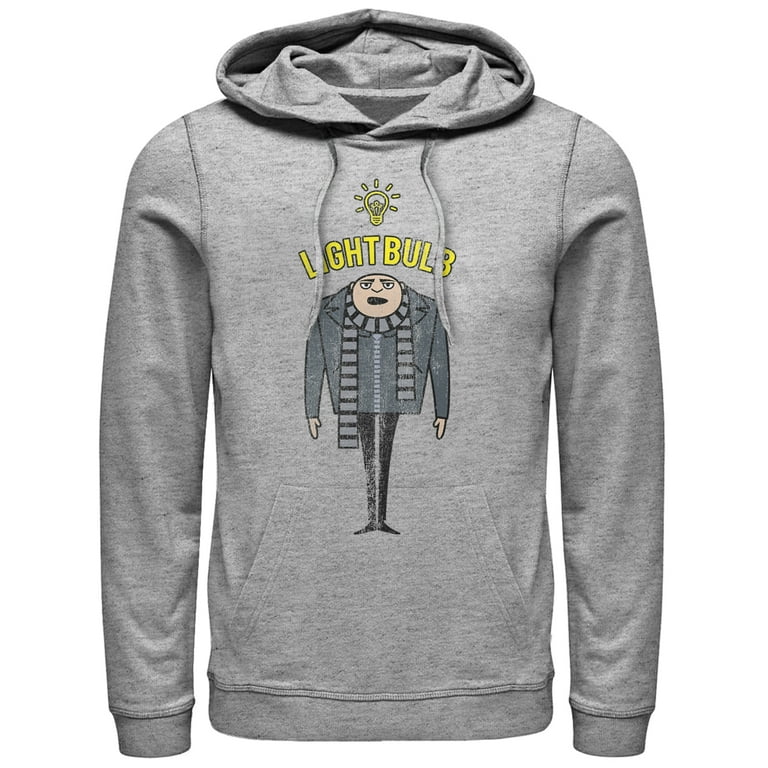Light Bulb Gru Despicable Me Men's Despicable Me Gru Lightbulb T Shirt