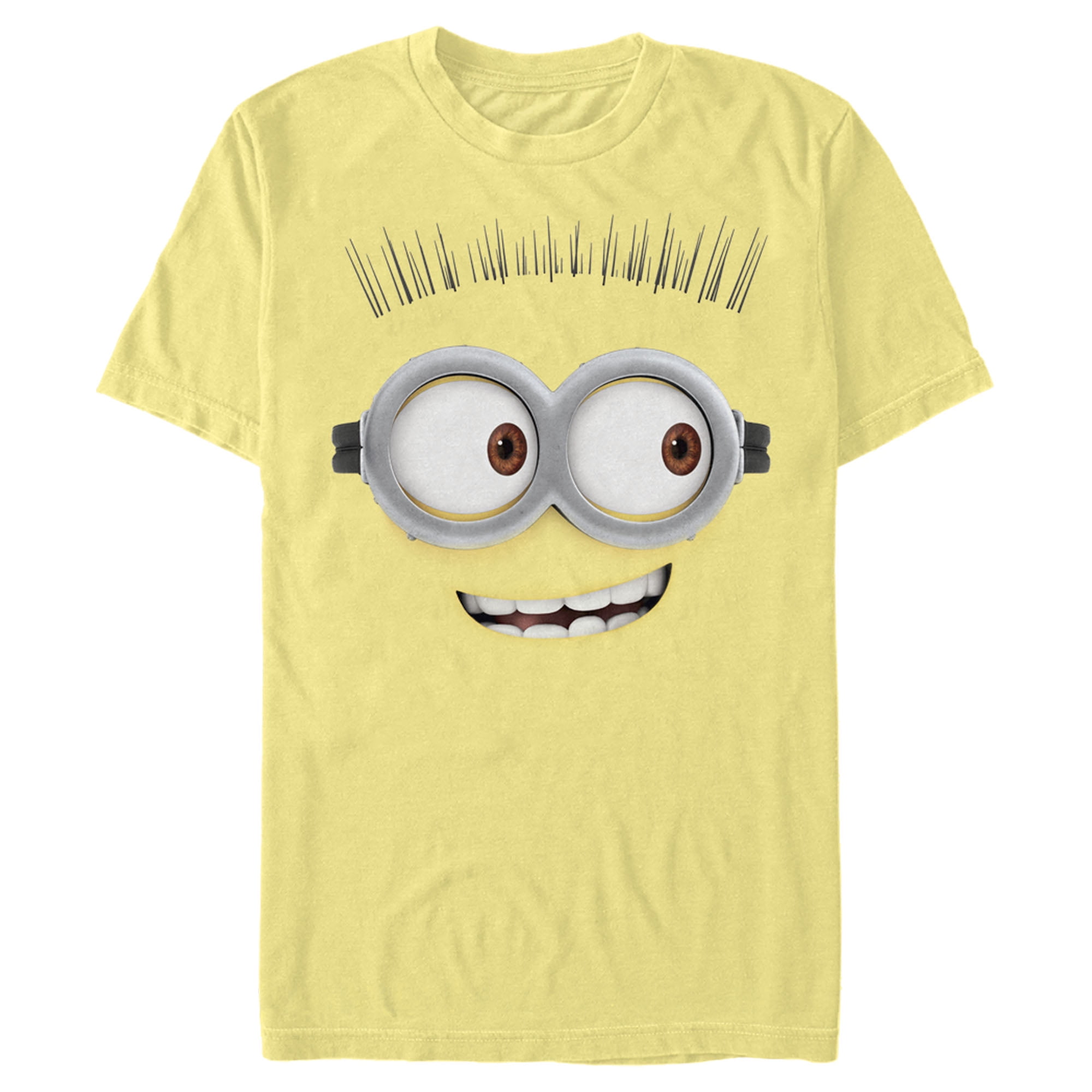 Men's Despicable Me Minions Tom Smile Big Face Graphic Tee Banana 2X ...