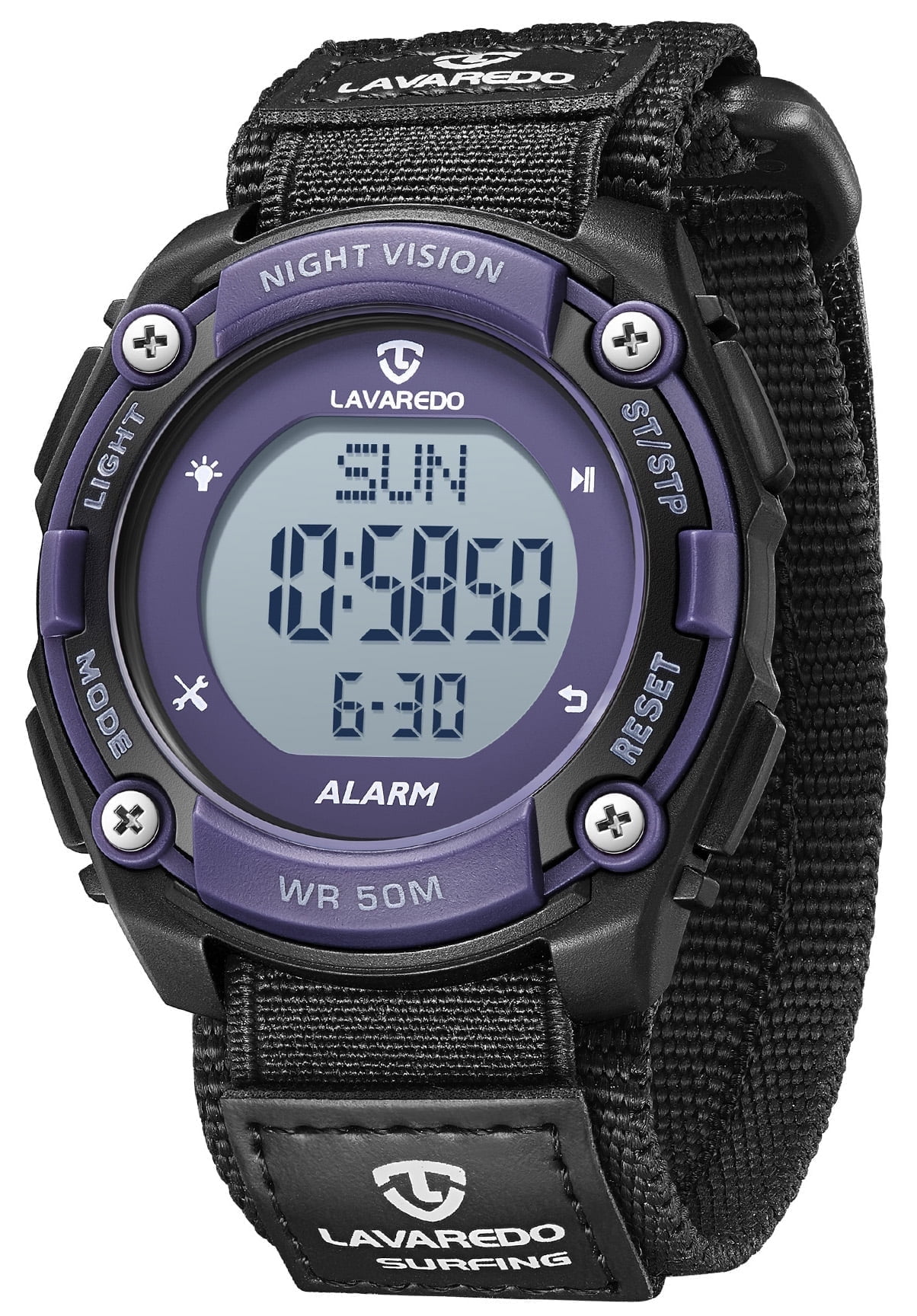 Men's Digital Sports Watch with Electronic Movement,Nylon Strap Perfect ...
