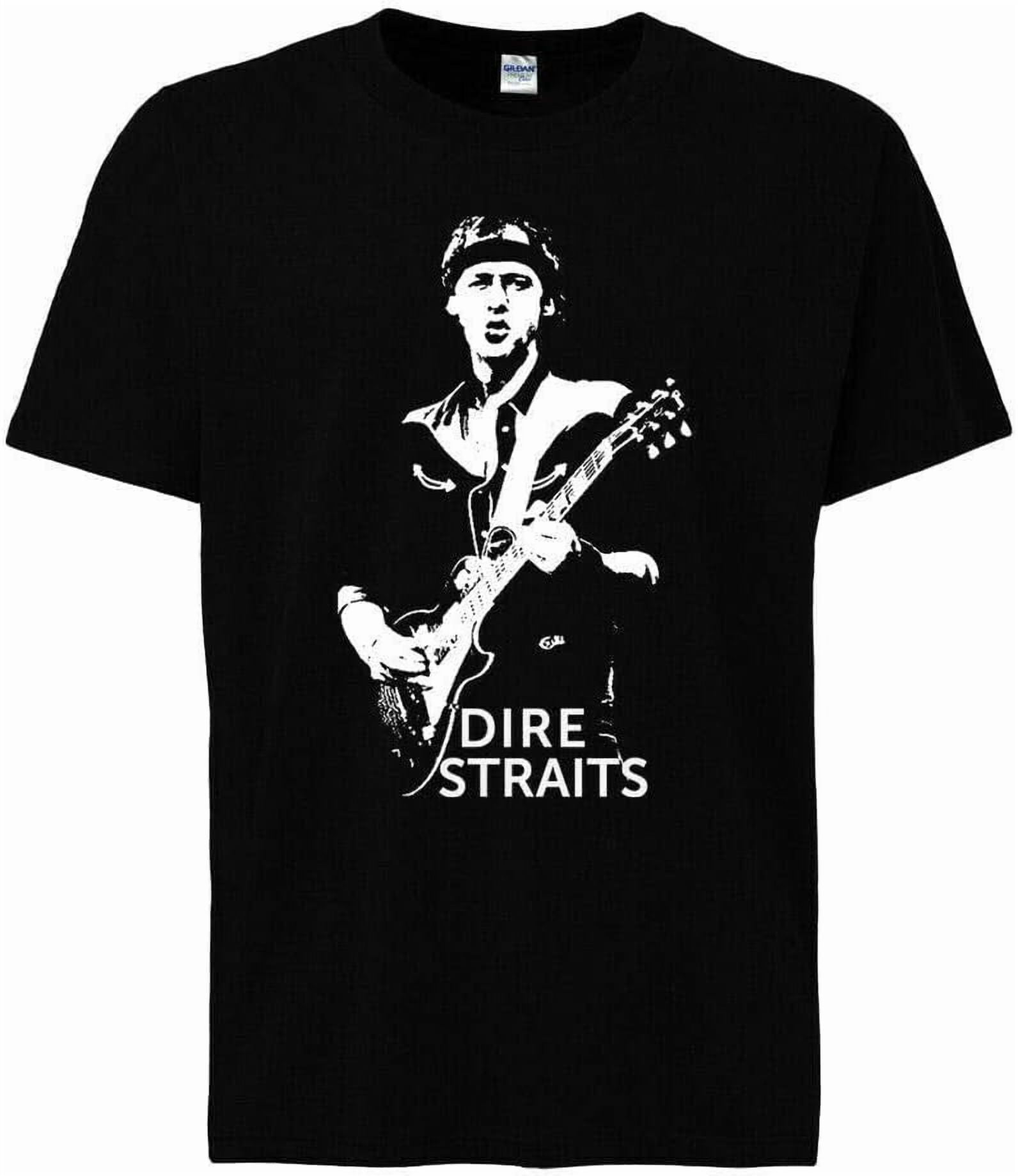 Men's Dire-Straits-logo Cotton Crew Neck T-Shirts TShirt Tee Tops For ...