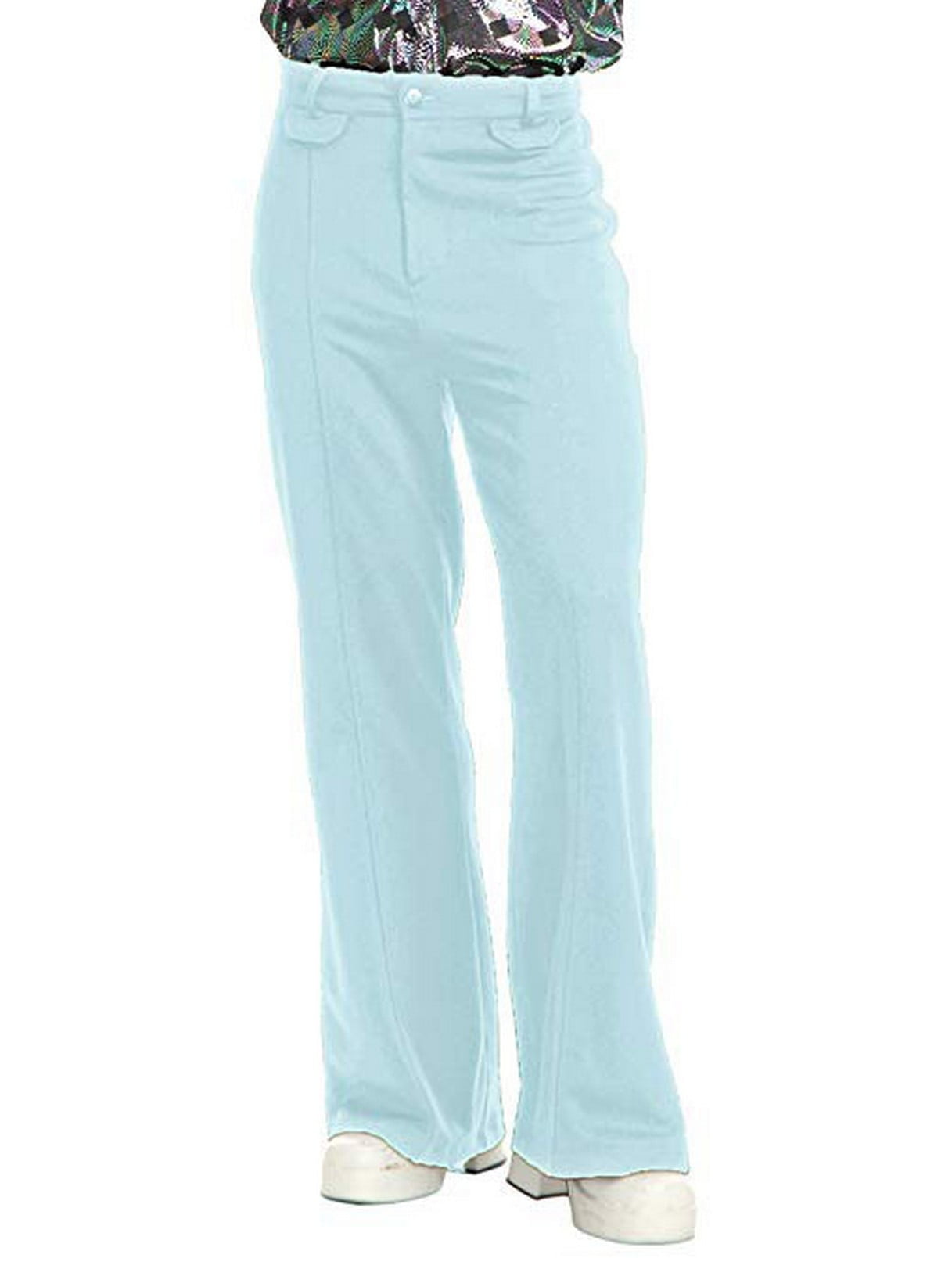 Men's Disco Pants - Powder Blue - Walmart.com