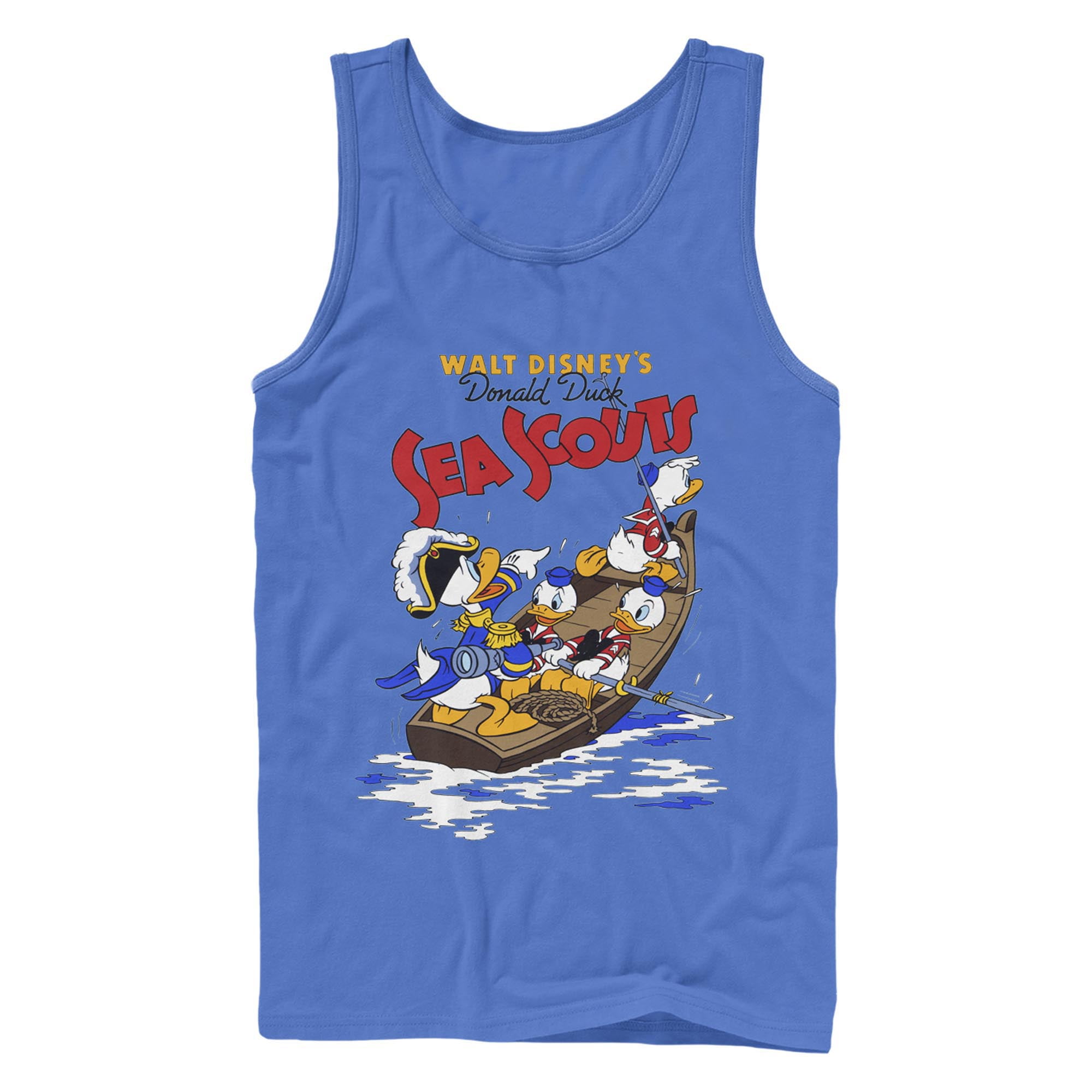 Men's Mickey & Friends Duck Sea Scout Tank Top - Walmart.com