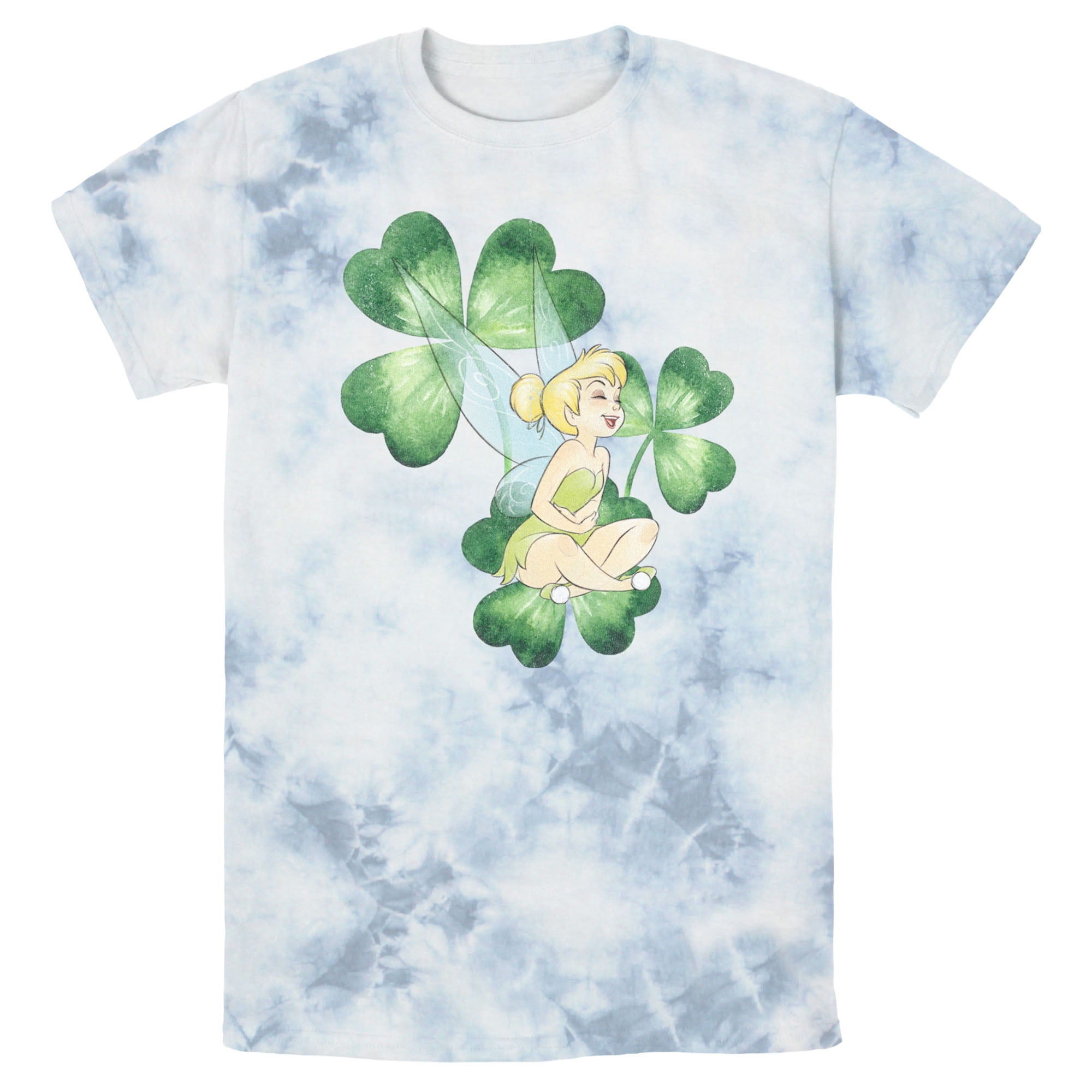 Men's Disney Peter Pan St. Patrick's Day Tinkerbell Shamrocks ...