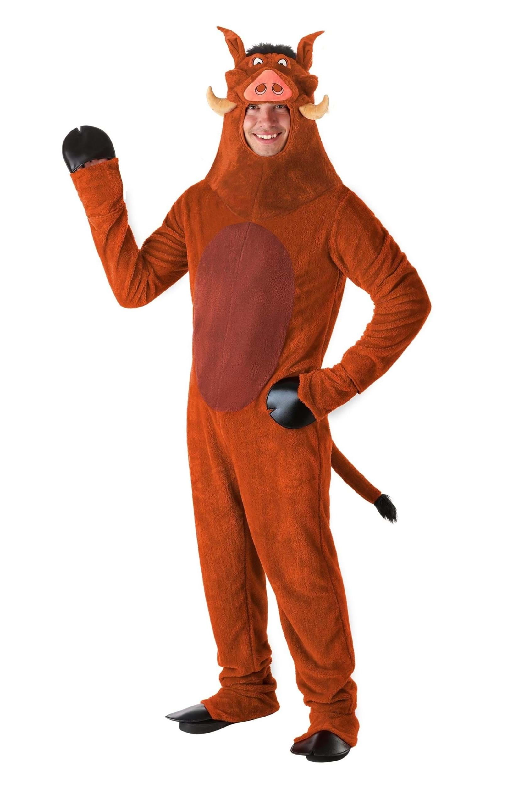 Men's Disney The Lion King Pumbaa Costume - Walmart.com