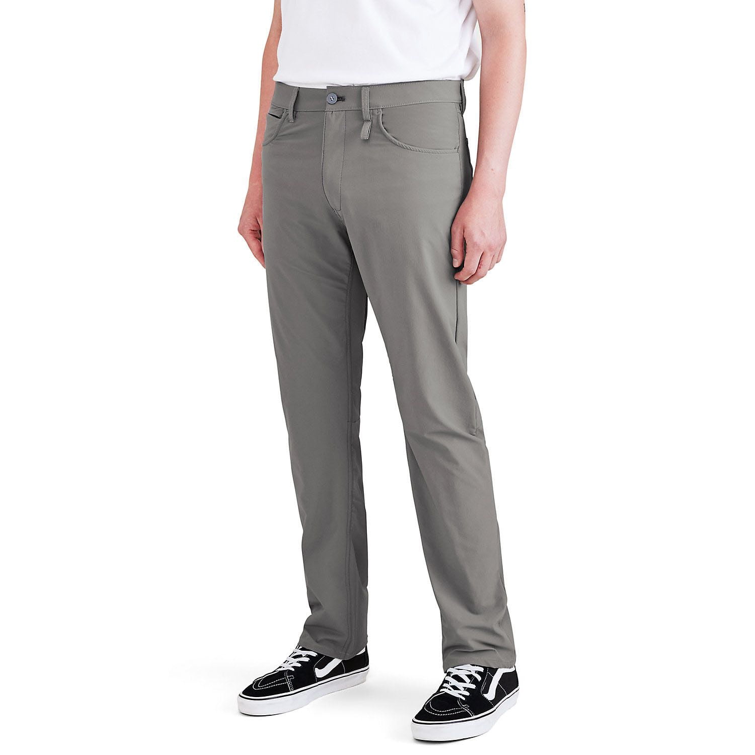 Men's Dockers® Go Jean Cut Straight-Fit Pants Color: Car Park Grey Size ...