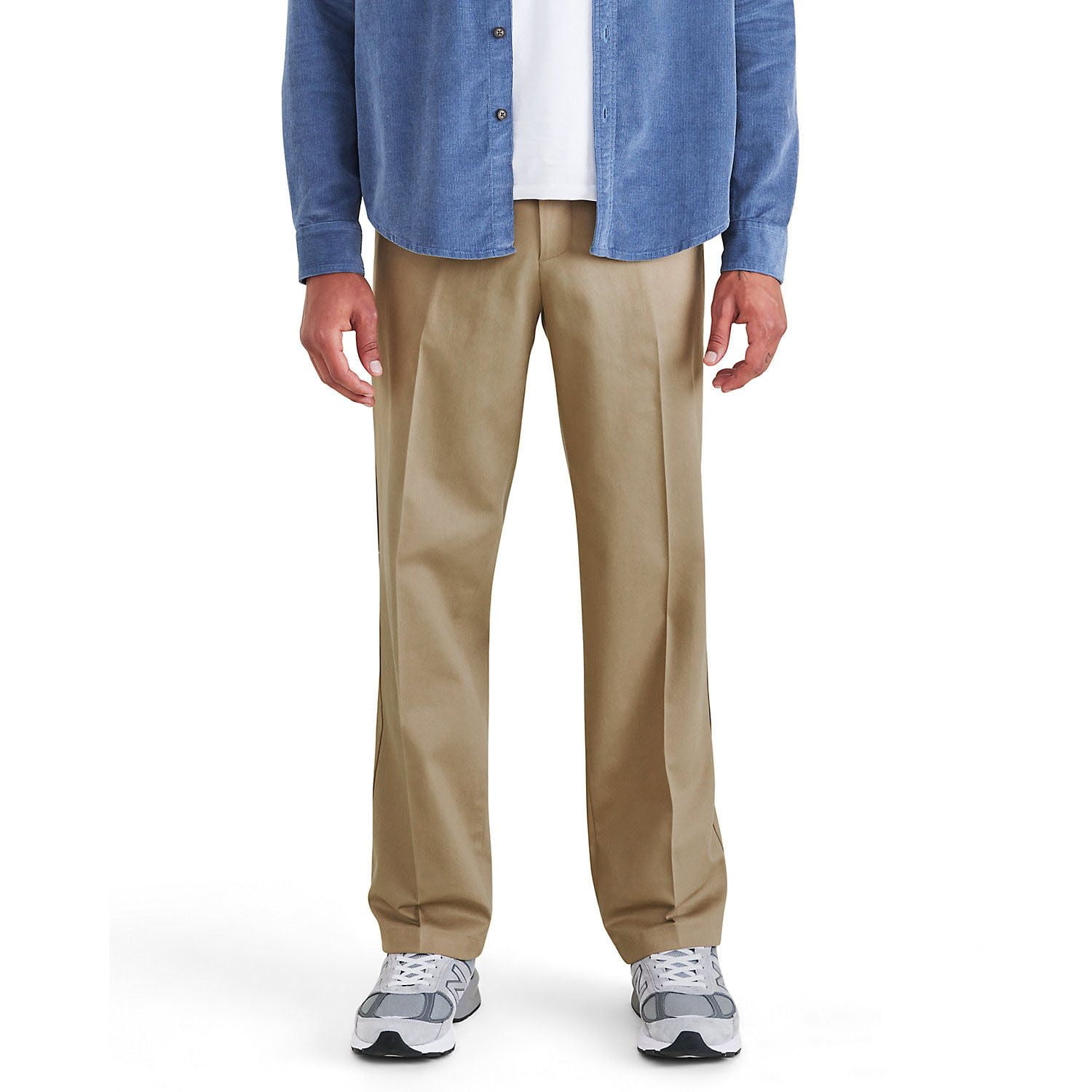 Men's Dockers® Signature Iron-Free Stain Defender Classic-Fit Khaki ...