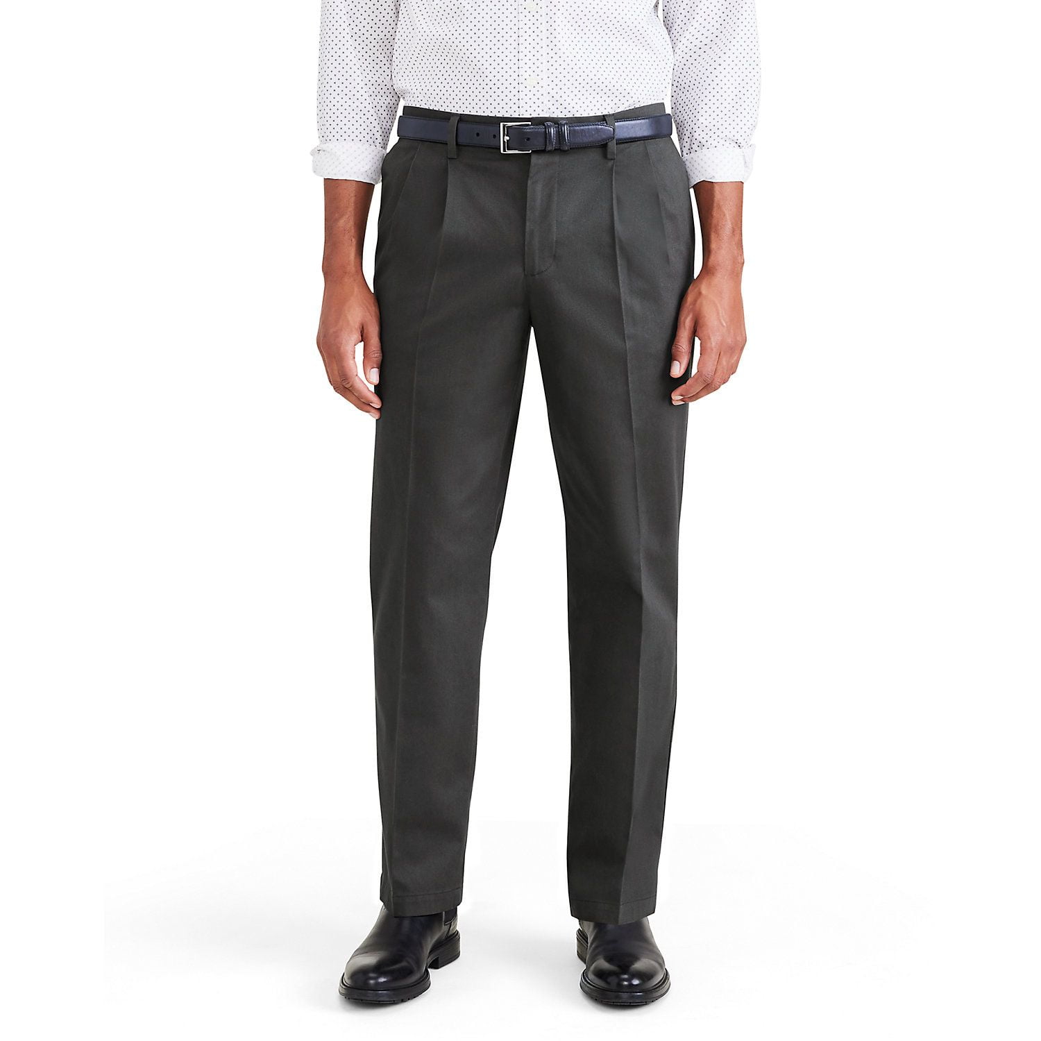 Men's Dockers Signature Iron Free Stain Defender Classic-Fit Khaki ...