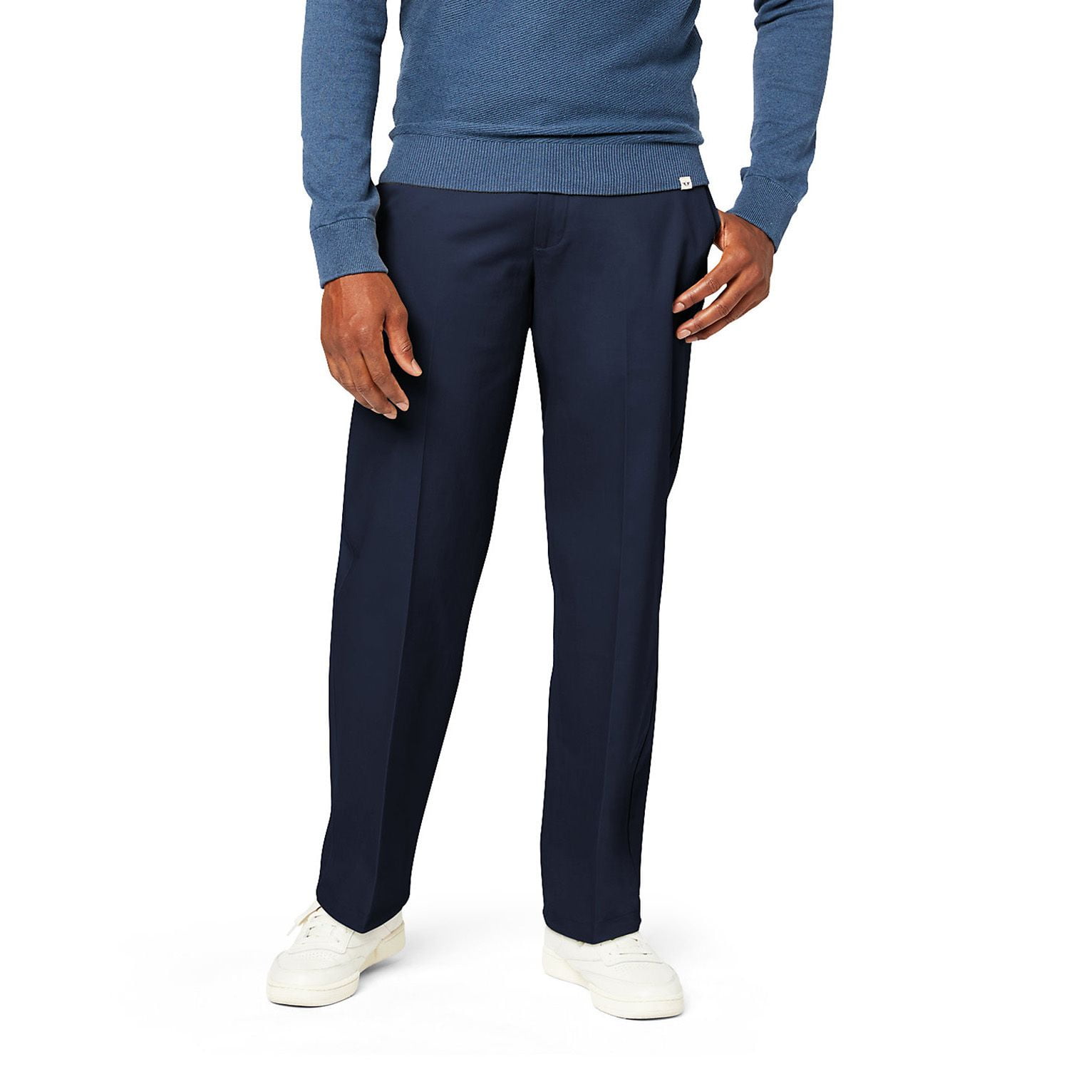 Men's Dockers Signature Iron Free Stain Defender Relaxed-Fit Khaki ...