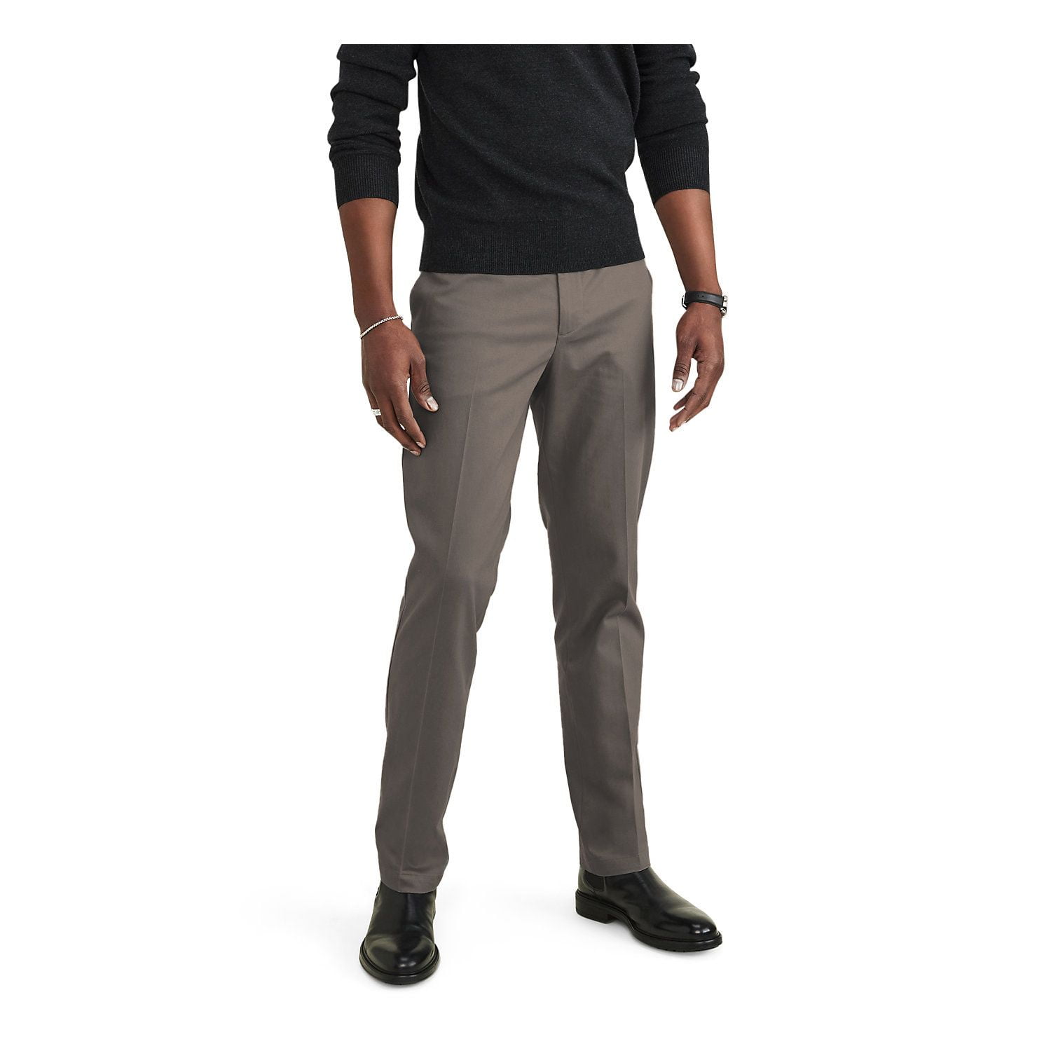 Men's Dockers® Signature Iron-Free Stain Defender Slim-Fit Khaki Pants ...
