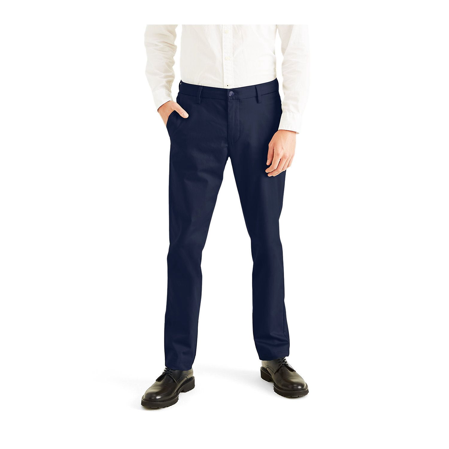 Men's Dockers® Signature Iron-Free Stain Defender Slim-Fit Khaki Pants ...