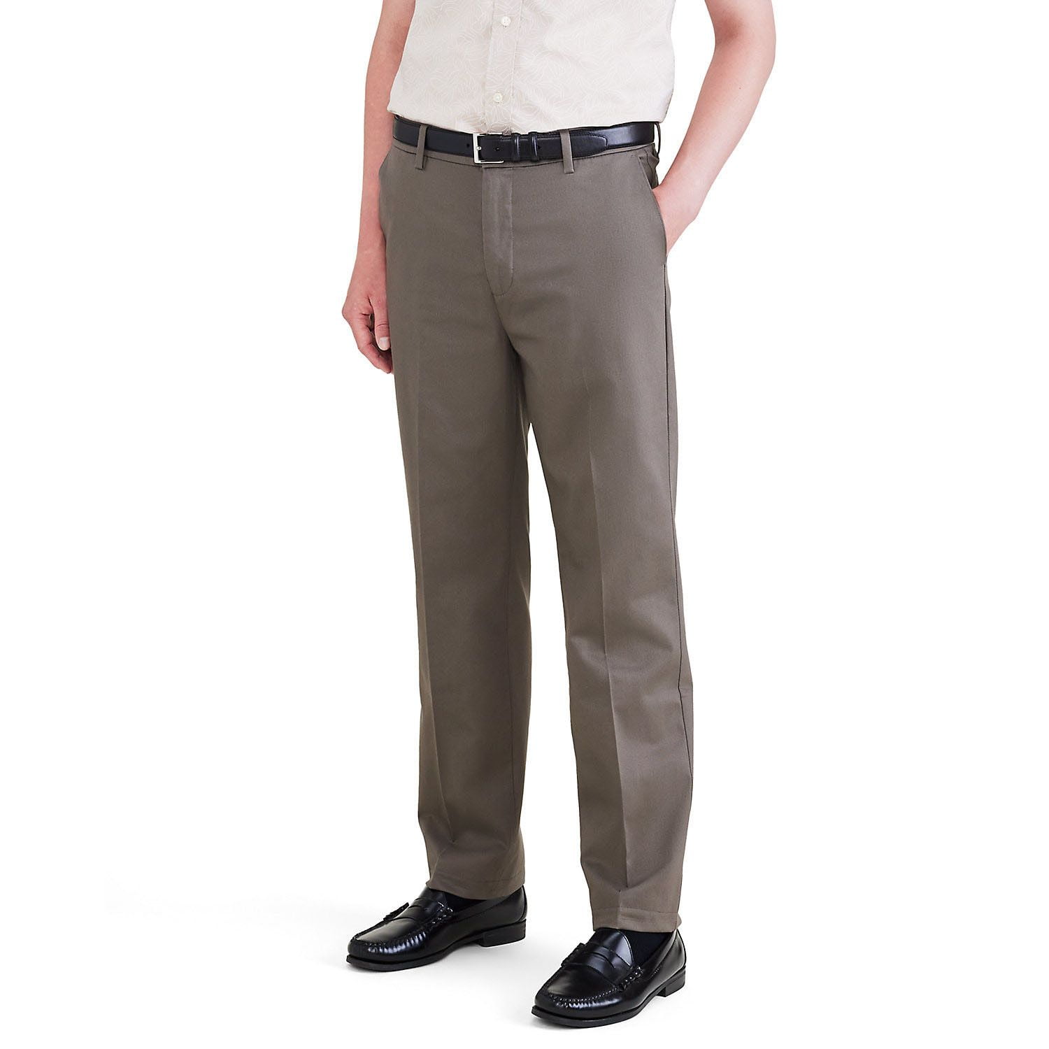 Men's Dockers® Signature Iron-Free Stain Defender Straight-Fit Khaki ...