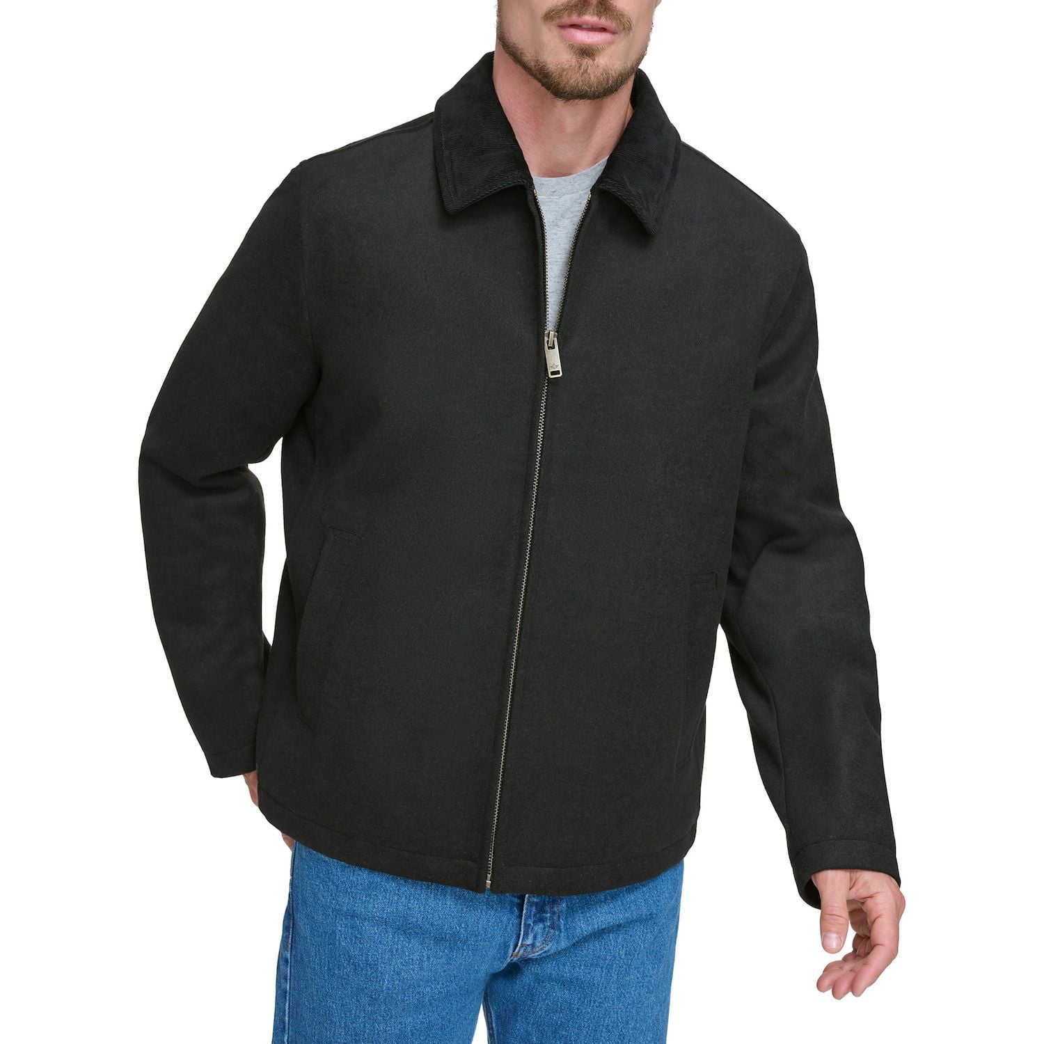 Men's Dockers® Wool Blend Short Cord Collar Jacket - Walmart.com