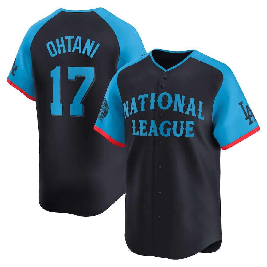 Men's Dodgers Shohei Ohtani#17 Jersey Baseball Team Club Short Sleeves ...