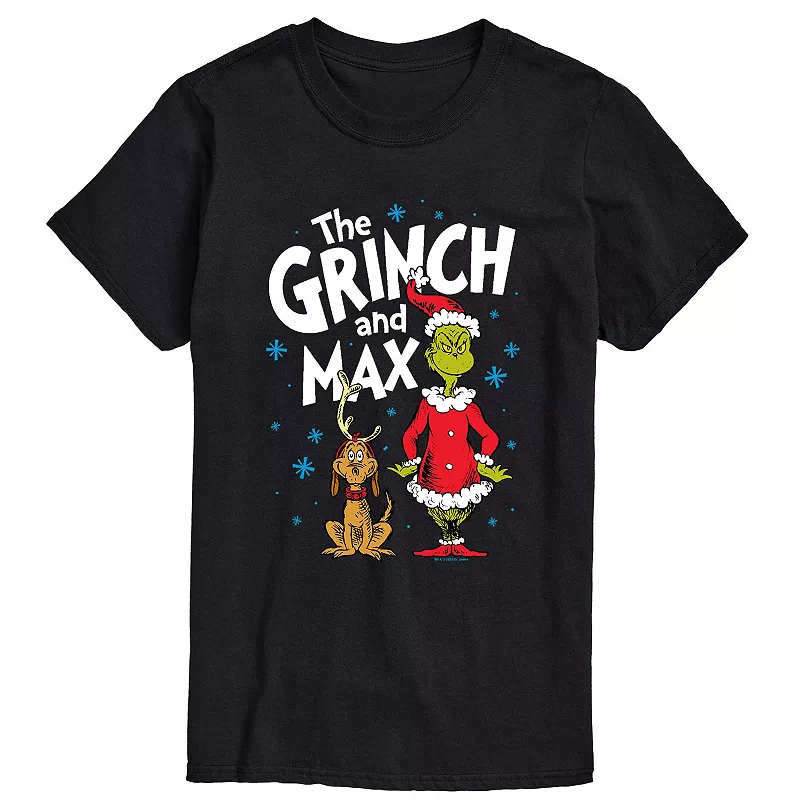 Men's Dr. Seuss The Grinch And Max Tee - Walmart.com