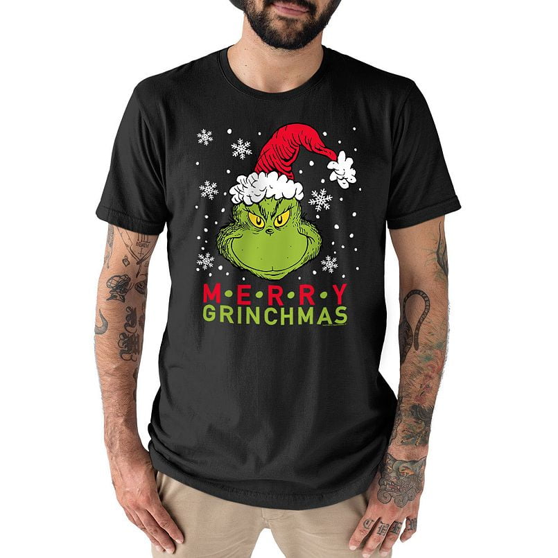 Men's Dr. Seuss The Grinch Grinchmas Tee - Walmart.com