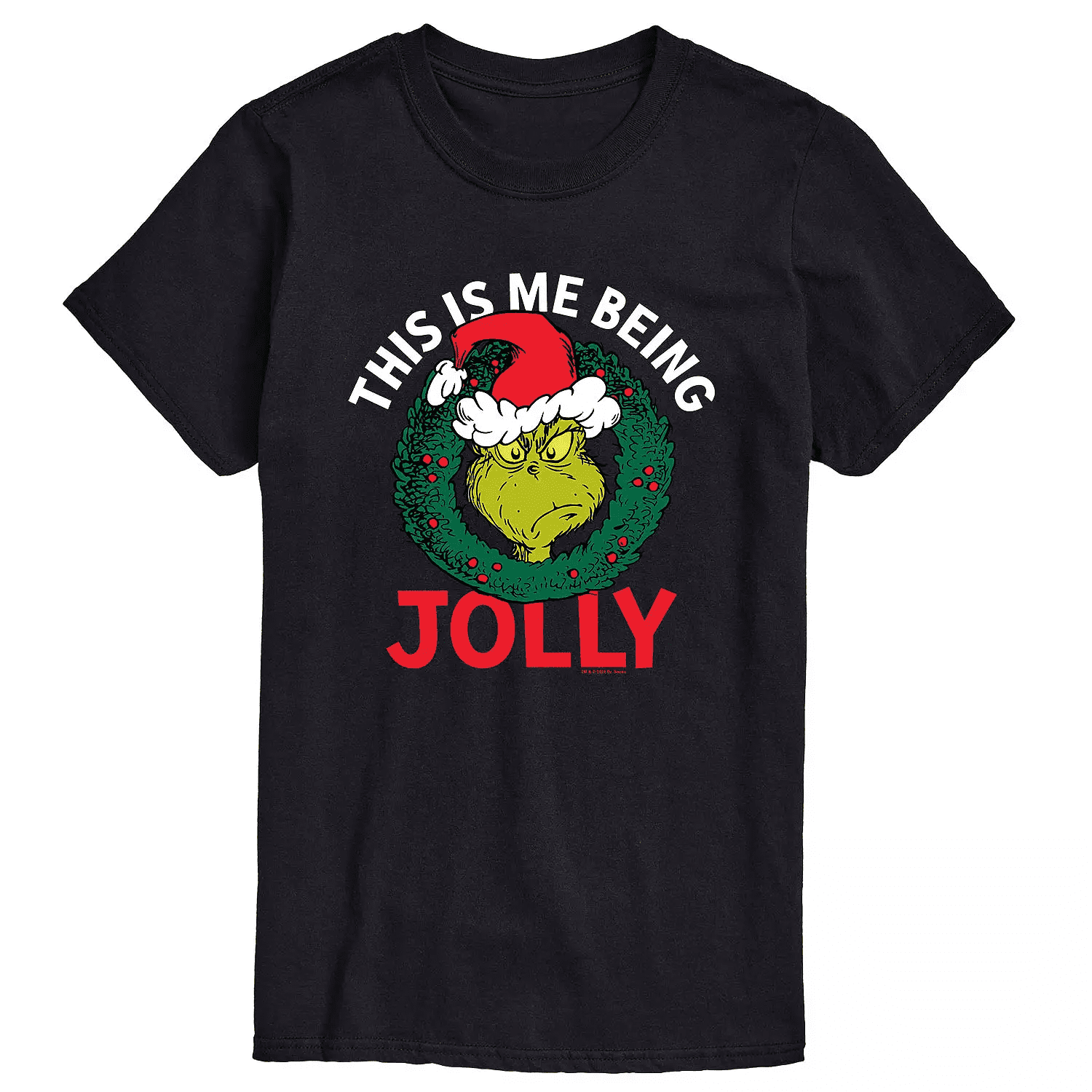 Men's Dr. Seuss The Grinch "This Is Me Being Jolly" Tee - Walmart.com
