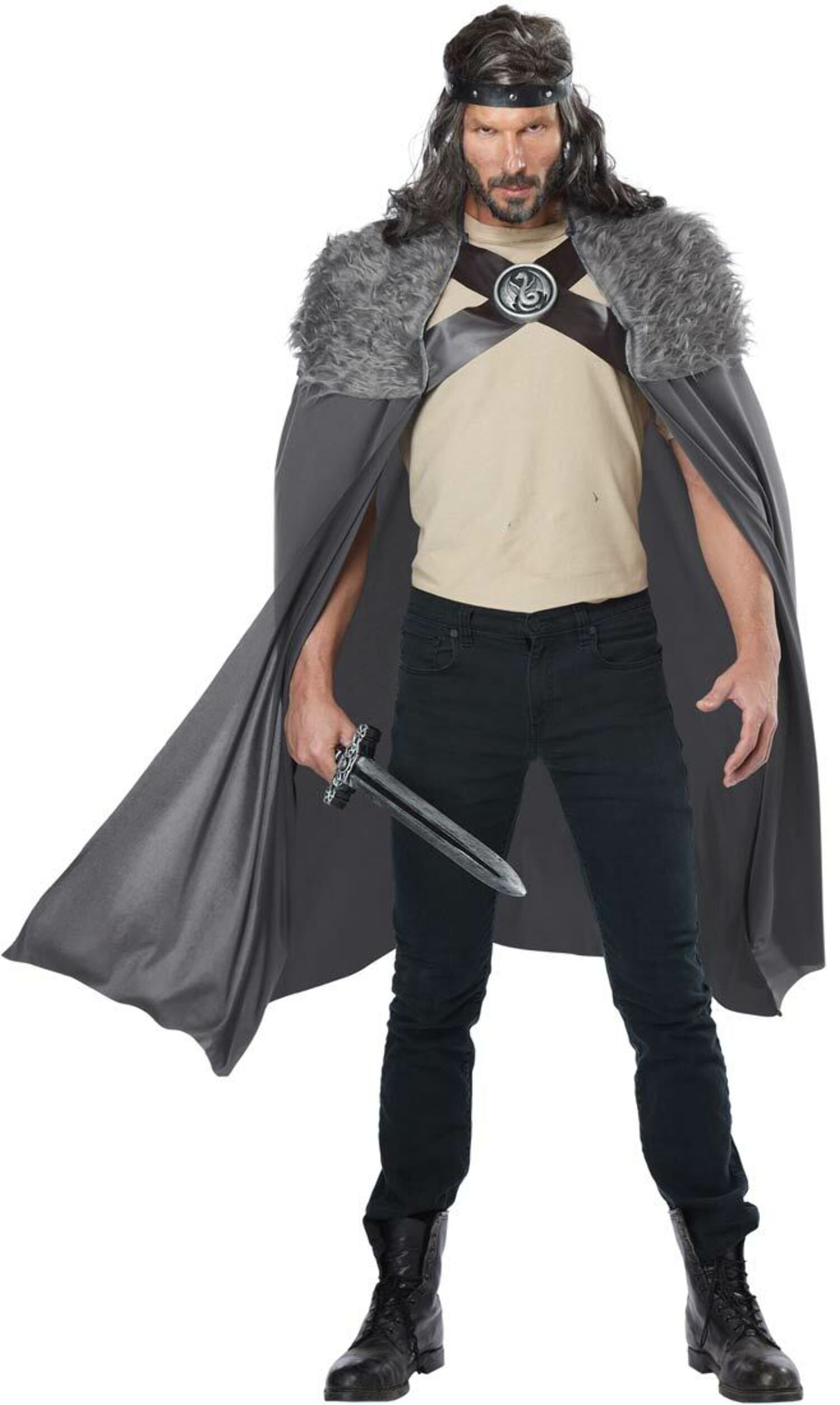 Men's Dragon Master Costume Cape | Leather by Medieval Collectibles ...