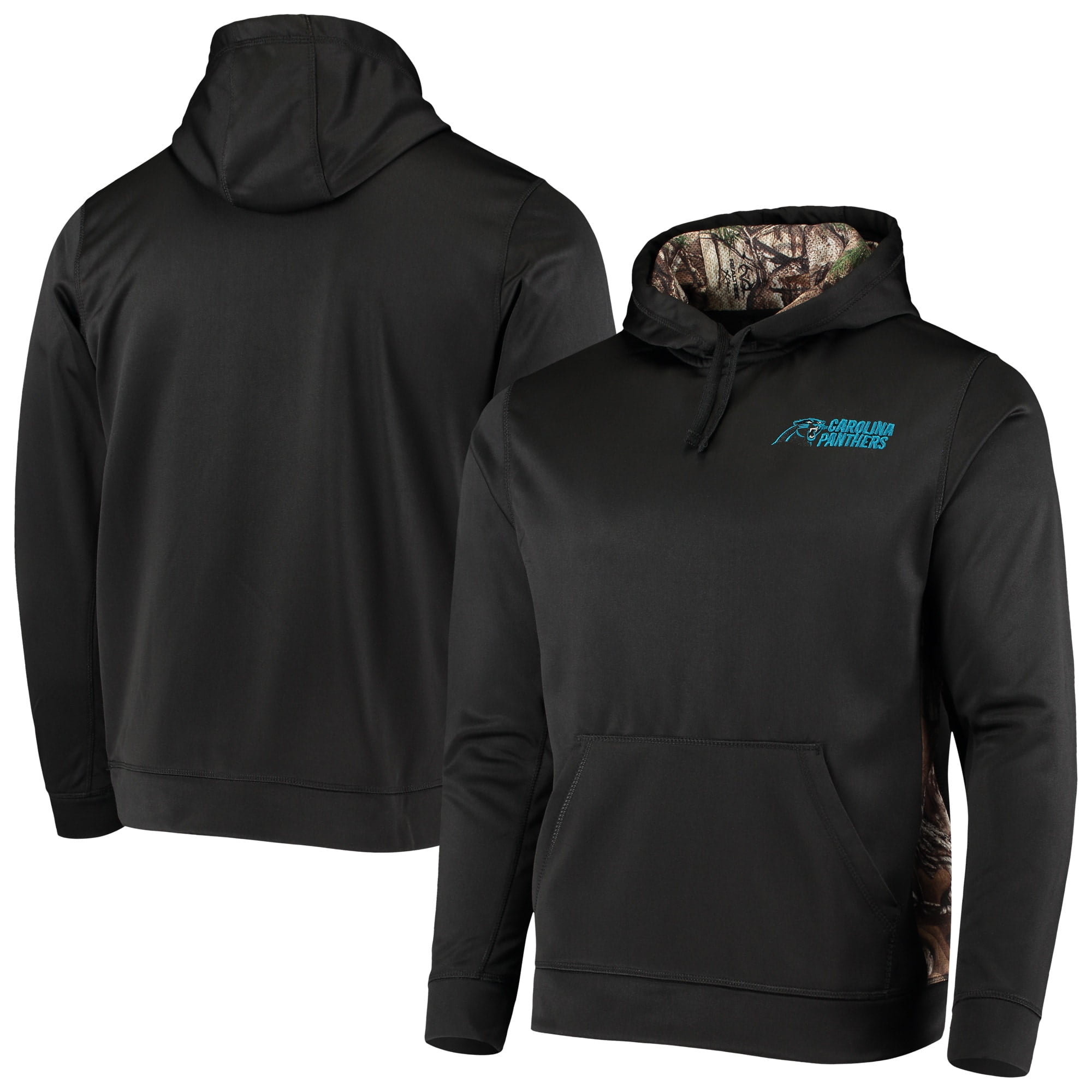 Men's Dunbrooke Black/Realtree Camo Carolina Panthers Logo Ranger ...