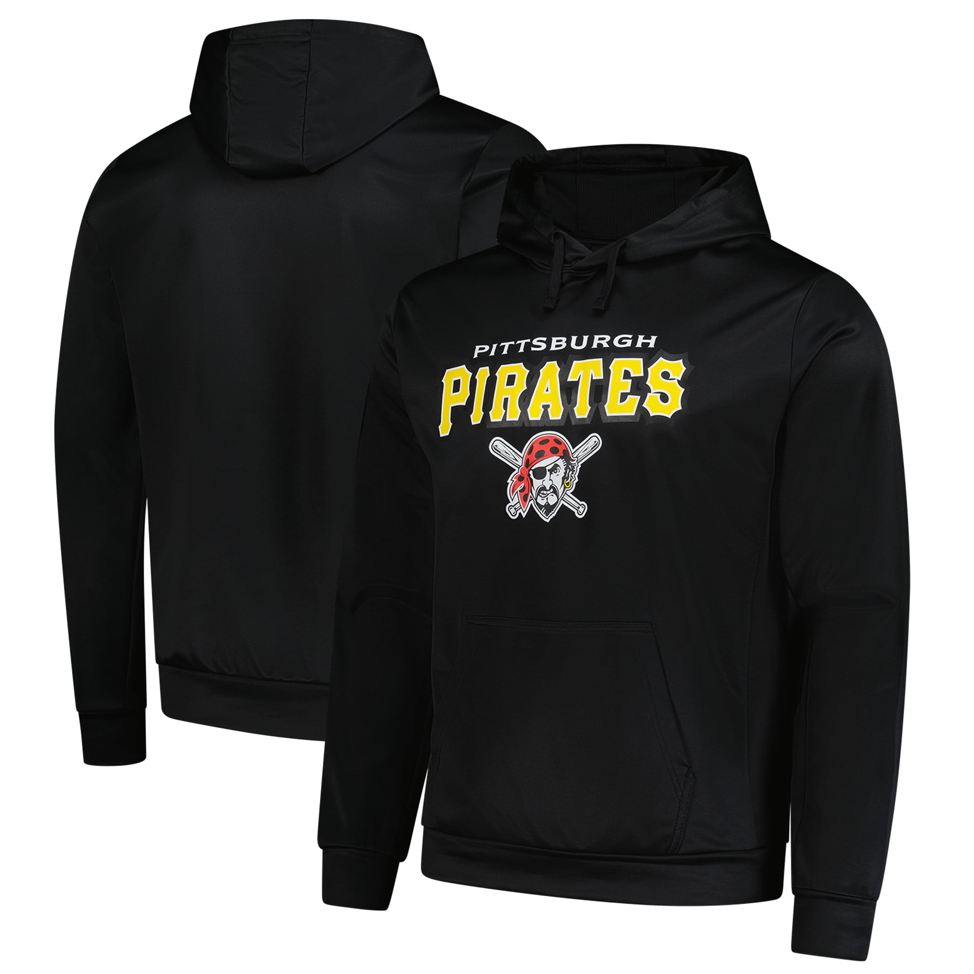 Men's Dunbrooke Black Pittsburgh Pirates Champion Pullover Hoodie ...