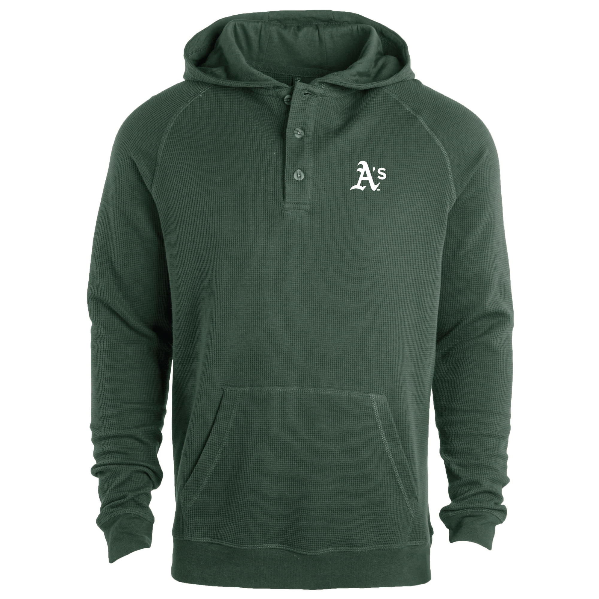 Men's-Dunbrooke Green Athletics Montana Raglan Pullover Hoodie ...