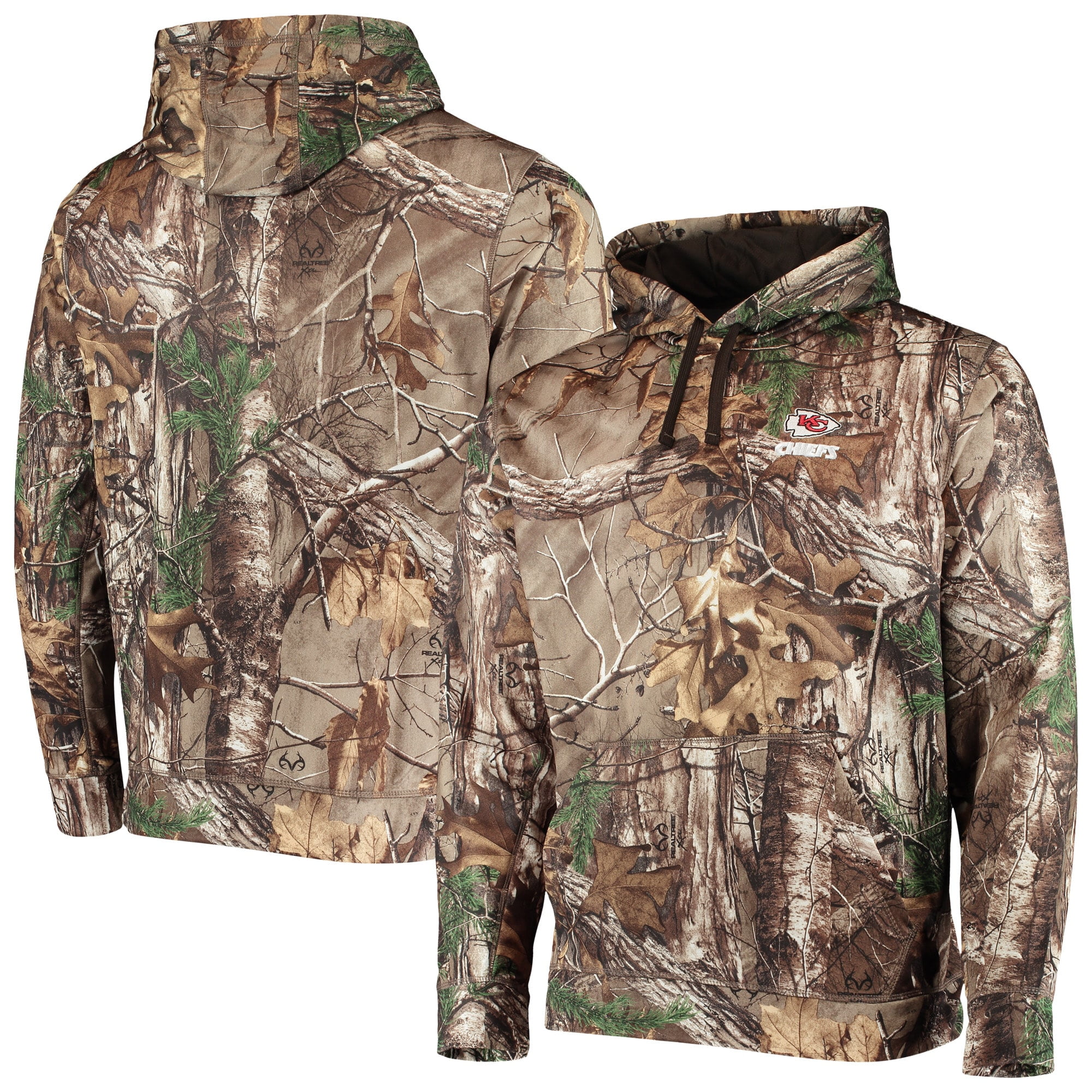 Men's Dunbrooke Realtree Camo Kansas City Chiefs Circle Champion Tech ...