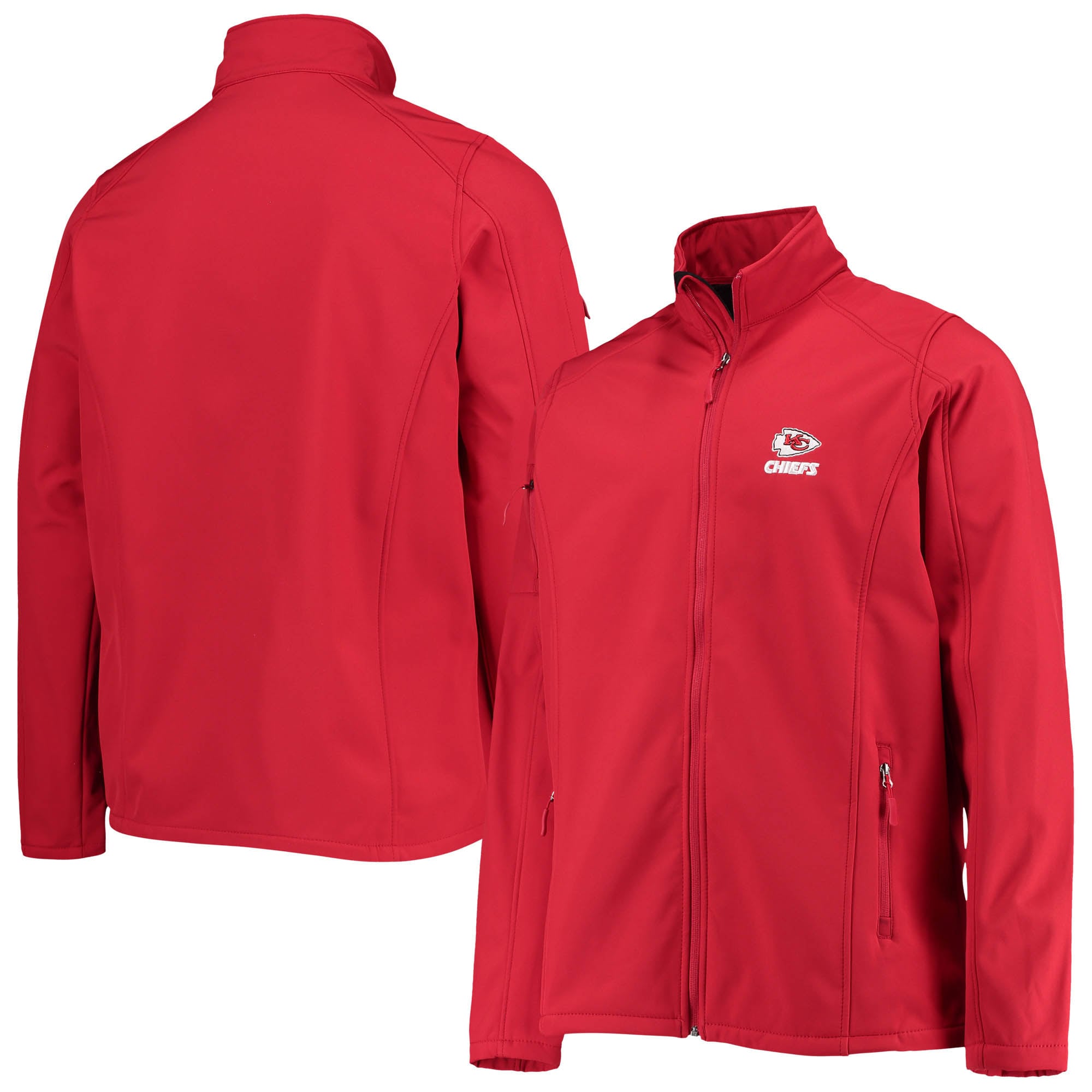 Men's Dunbrooke Red Kansas City Chiefs Big & Tall Sonoma Softshell Full ...