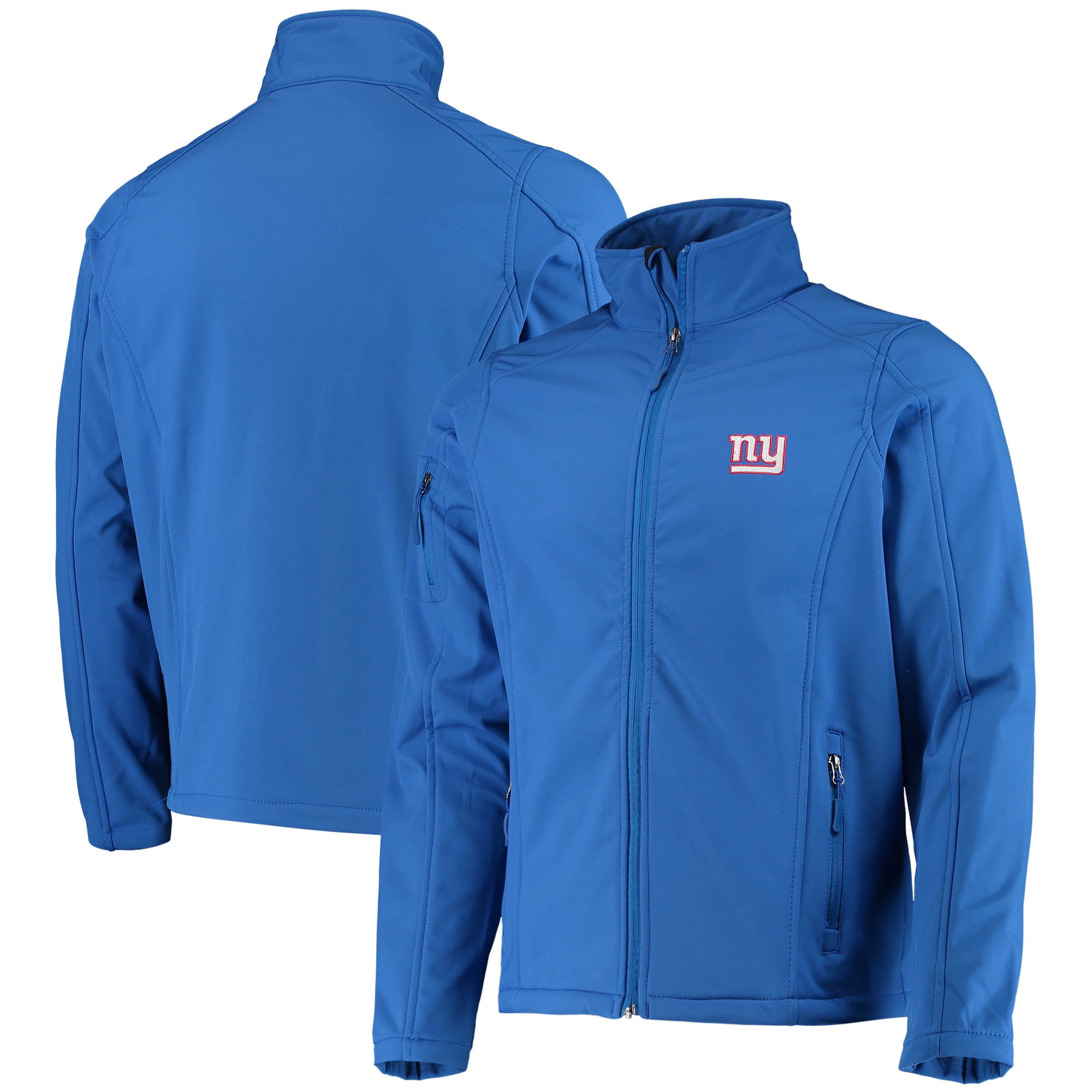 Men's Dunbrooke Royal New York Giants Sonoma Softshell Full-Zip Jacket ...