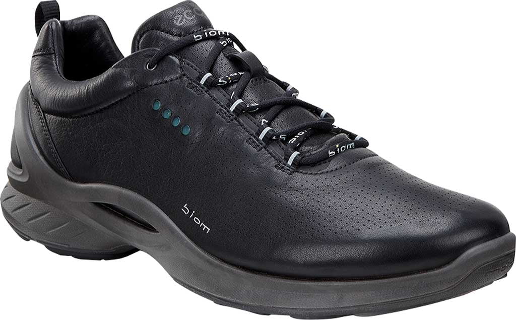 Men's ECCO Biom Fjuel Train Sneaker Black Full Grain Leather 48 M ...