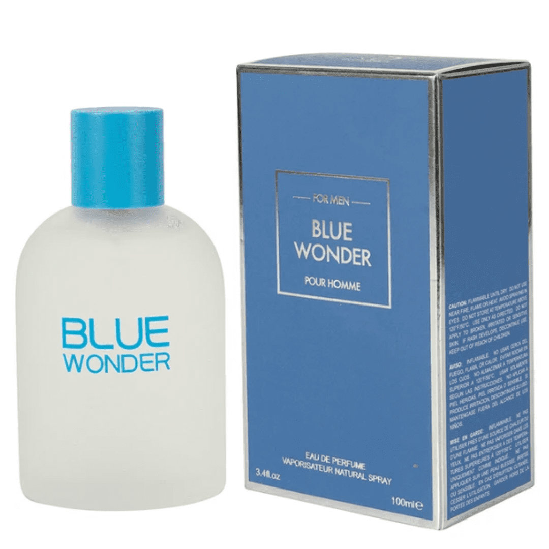 Men's EDP BLUE WONDER - 3.4oz Signature Fragrance - Walmart.com