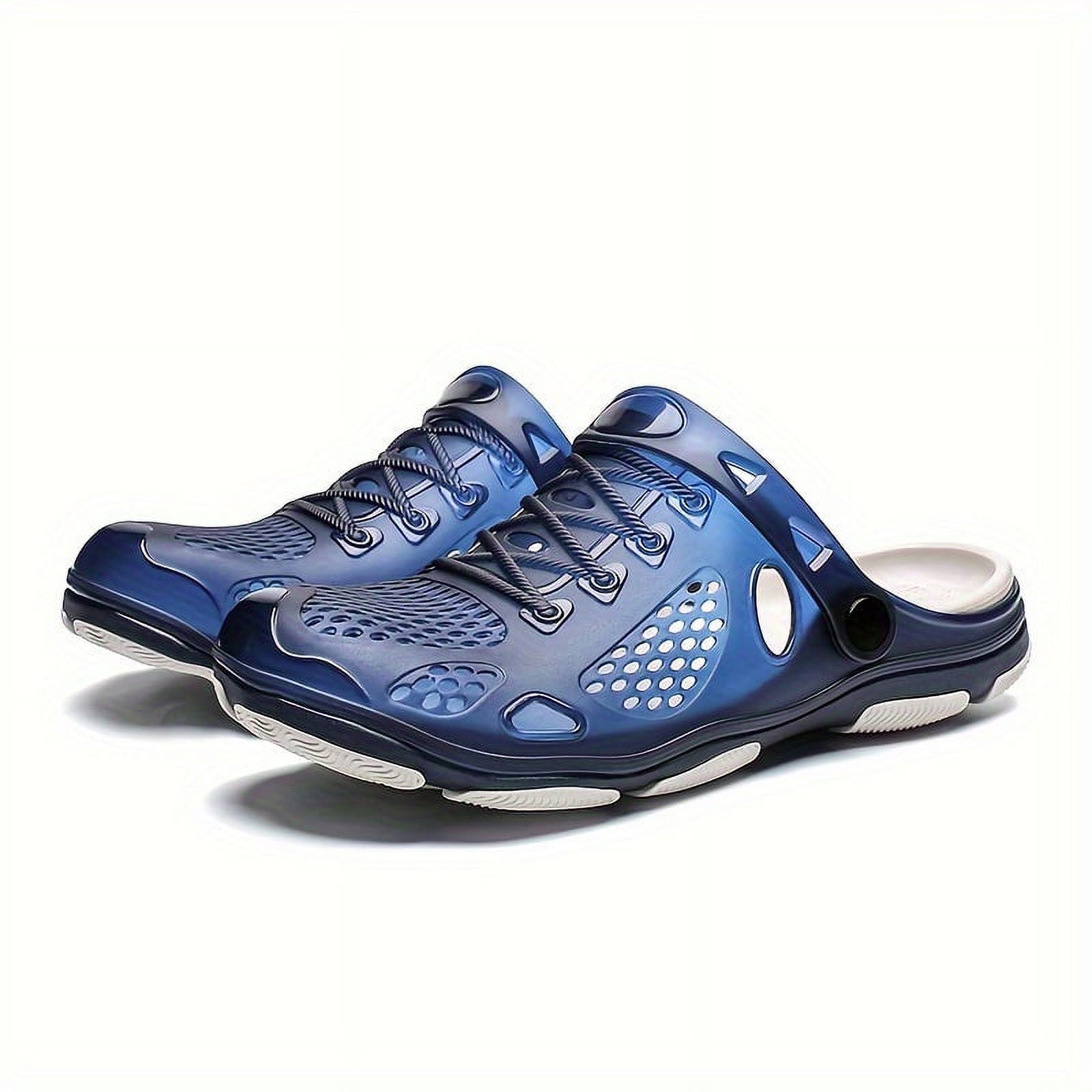 Men's EVA Clogs Soft Sole Walking Shoes Slip-on Closed Toe Sandals ...