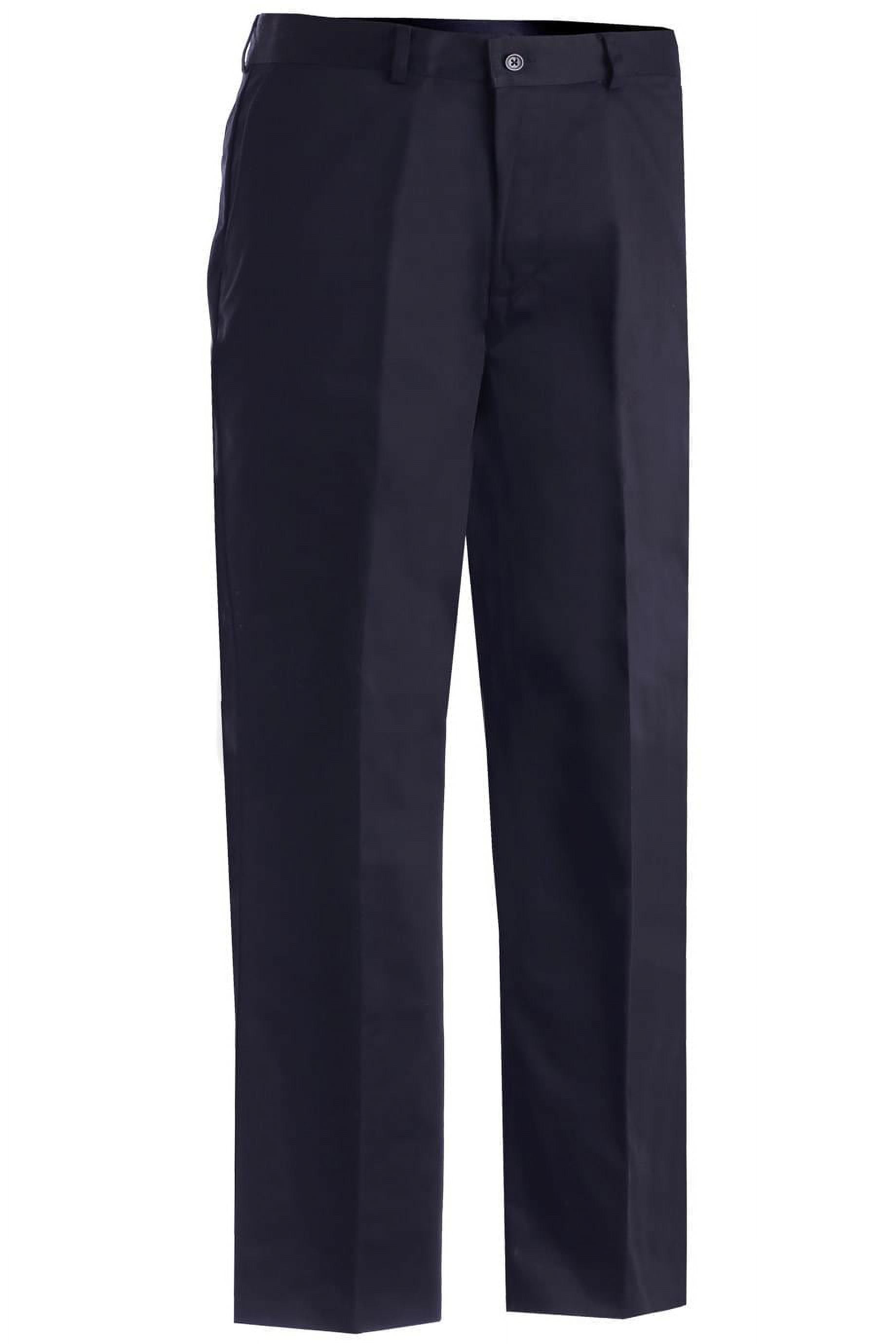 Men's Easy Fit Chino Flat Front Pant - 2578 - Walmart.com