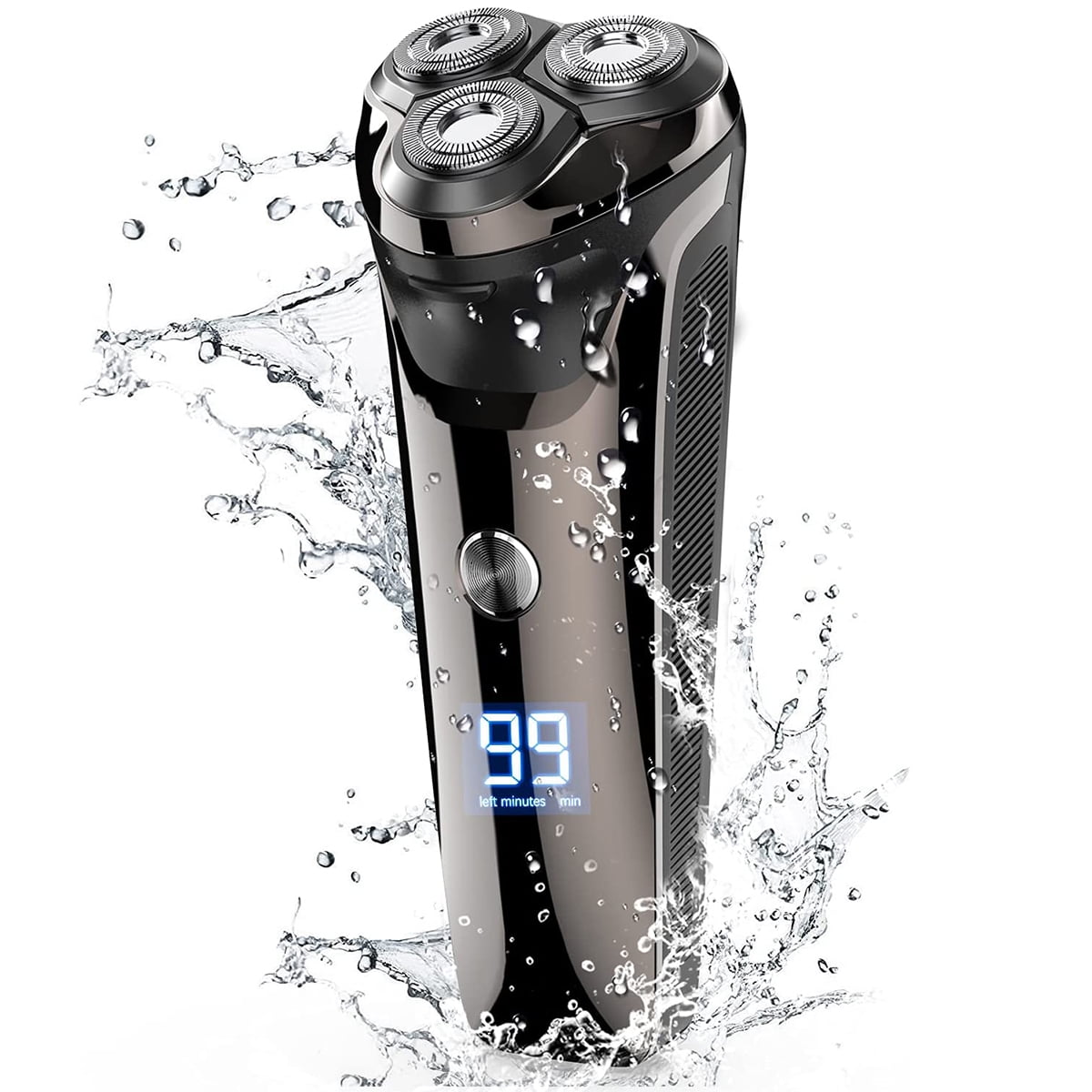 Men's 2 in 1 4D Electric Rotary Razor, Cordless, IPX7 Waterproof, LED ...