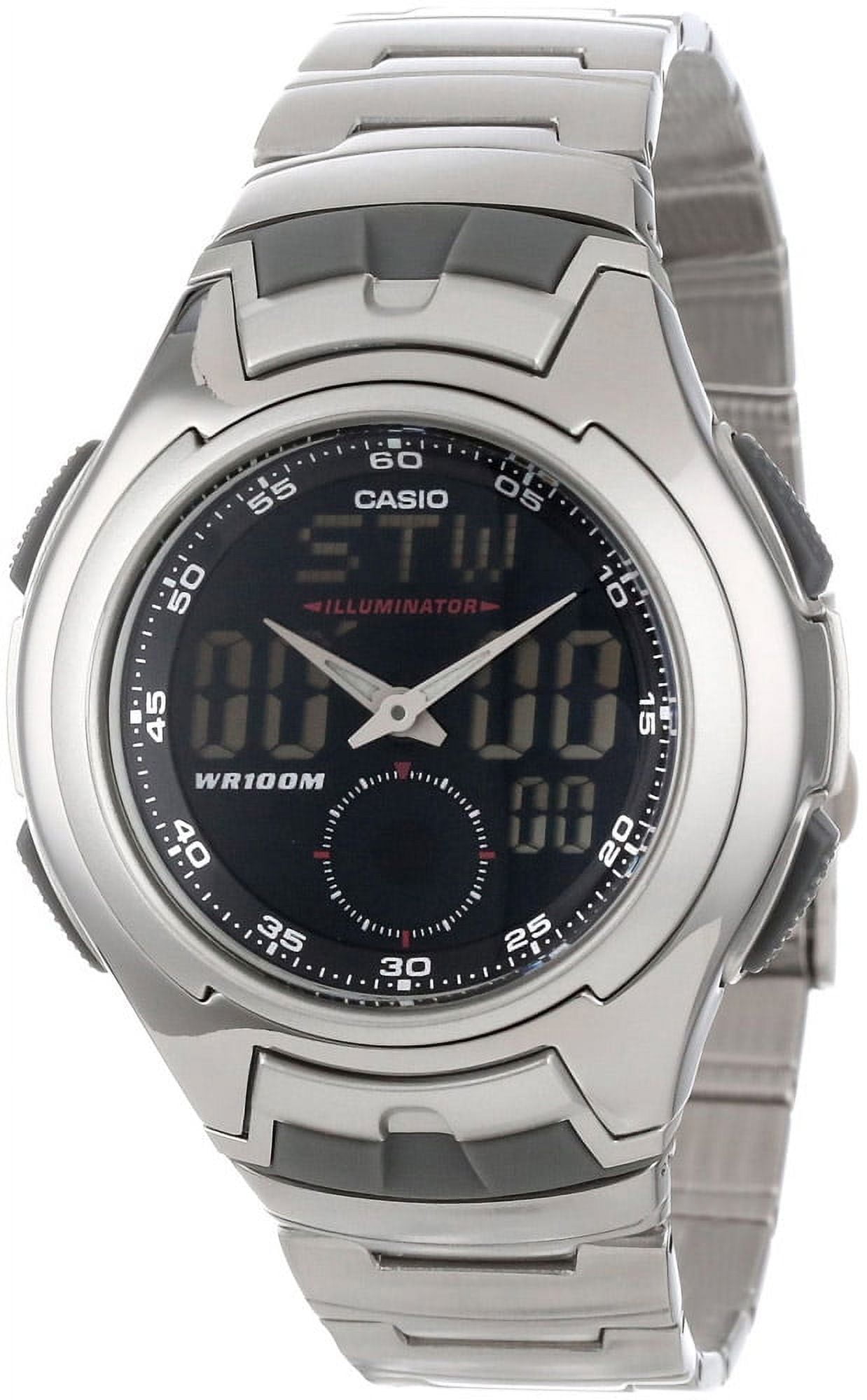 Men's Electro-Luminescent Analog-Digital Sport Watch - Walmart.com