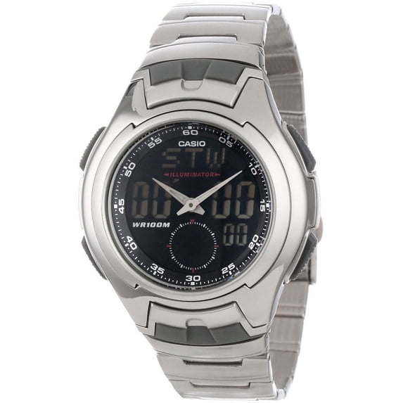 Men's Electro-Luminescent Analog-Digital Sport Watch - Walmart.com