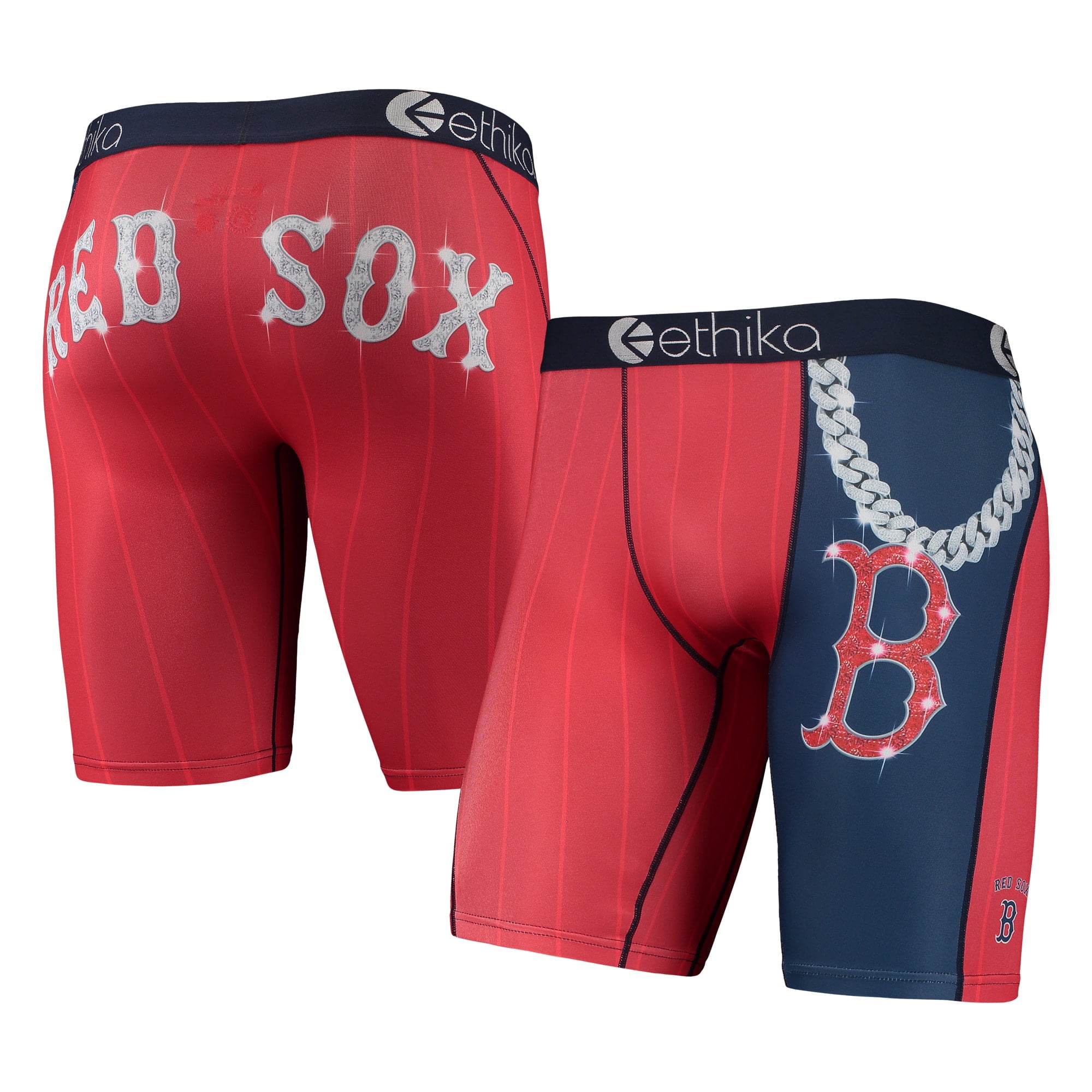 Men's Ethika Red Boston Red Sox Slugger Boxers - Walmart.com