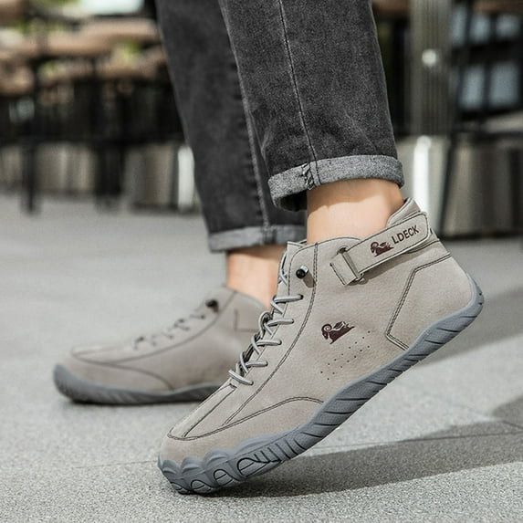 Men's Explorer Waterproof Outdoor Casual Shoes for Hiking Suede ...