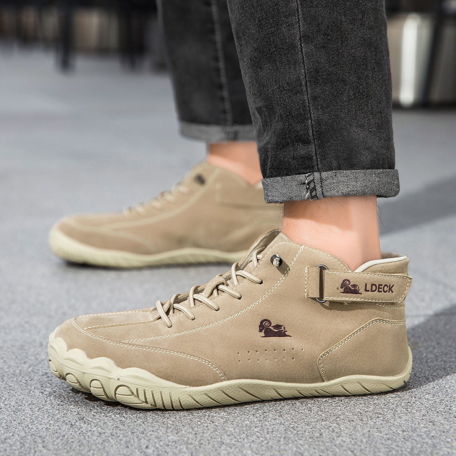 Men's Explorer Waterproof Outdoor Casual Shoes for Hiking Suede ...