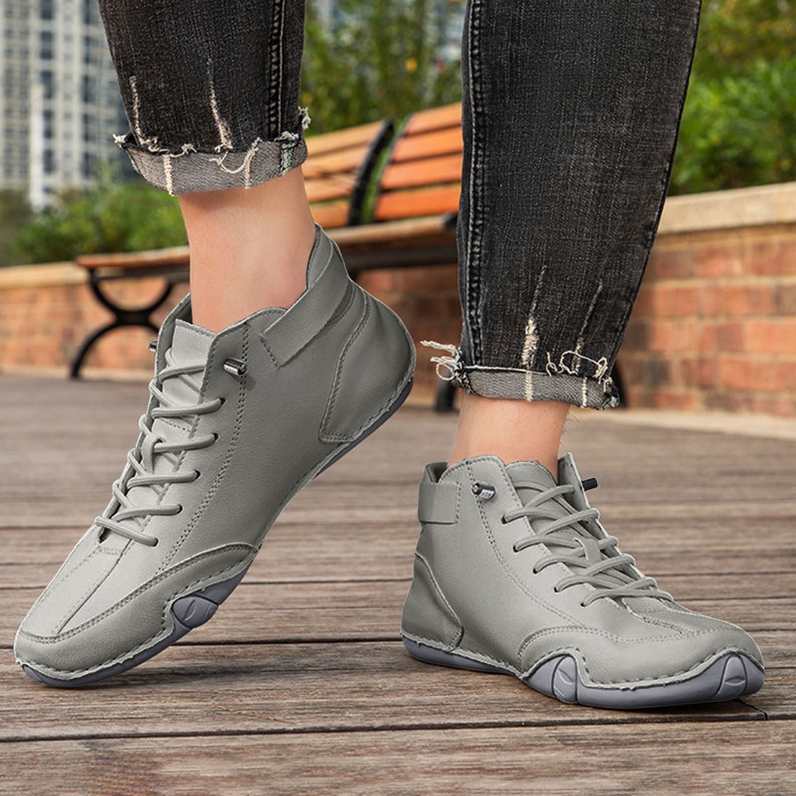 Men's Explorer Waterproof Outdoor Casual Shoes for Hiking Suede ...