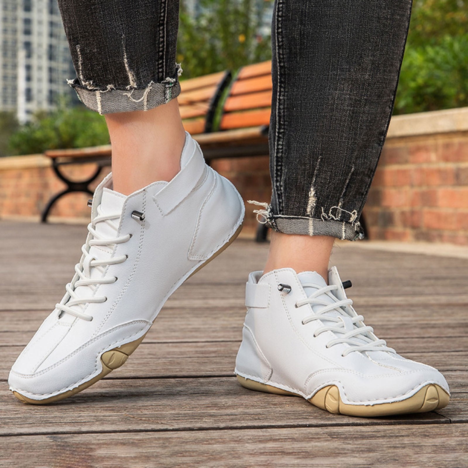 Men's Explorer Waterproof Outdoor Casual Shoes for Hiking Suede ...