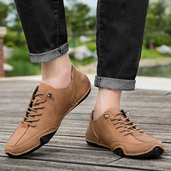 Men's Explorer Waterproof Outdoor Casual Shoes for Hiking Suede ...