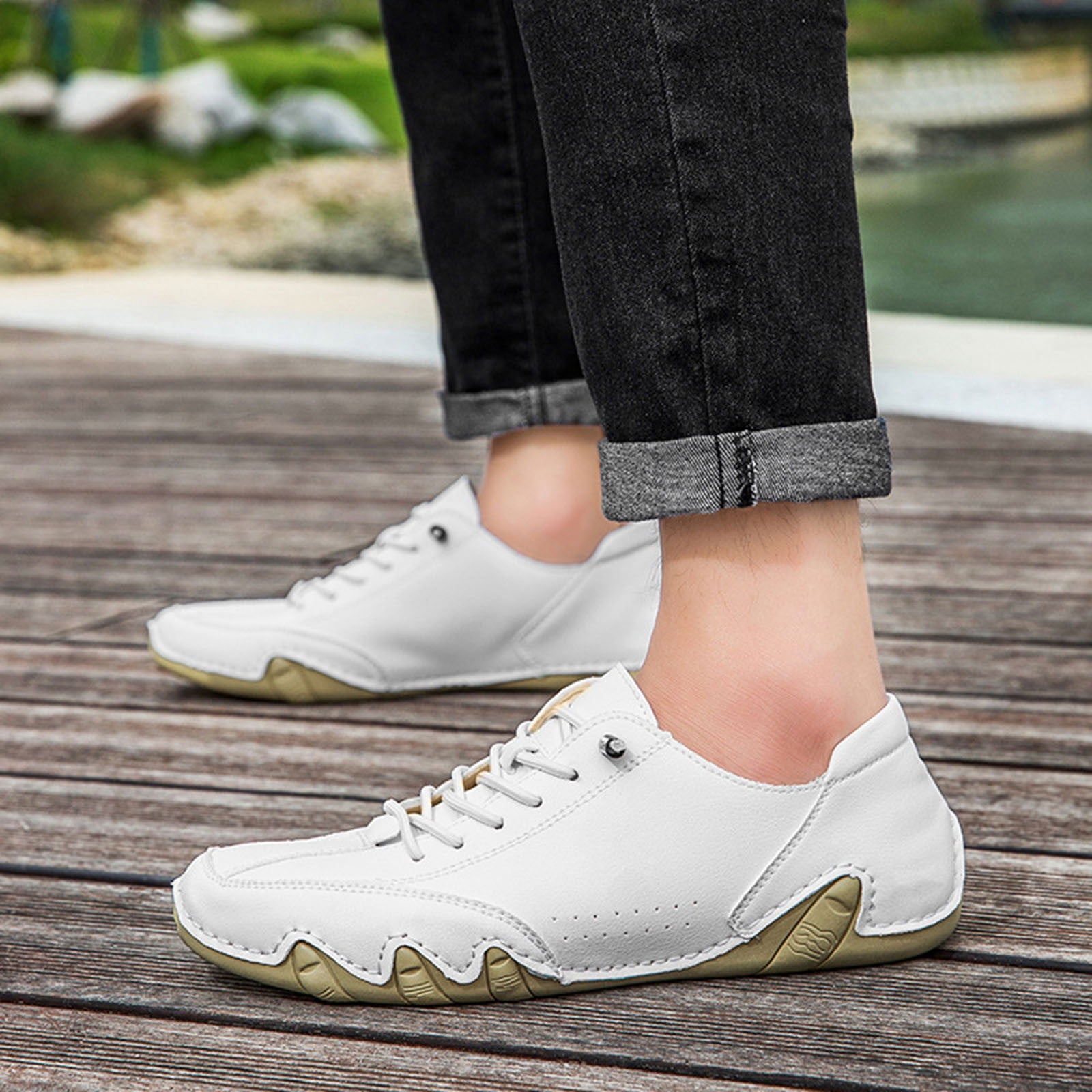 Men's Explorer Waterproof Outdoor Casual Shoes for Hiking Suede ...