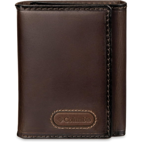 Men's Extra Capacity Slim Profile Trifold Wallet with Multiple Card ...