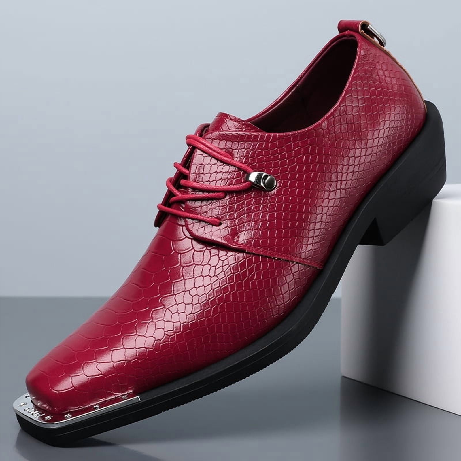 Men's Extra Wide Fit Loafers, British-Style Slip-On Shoes for Winter ...