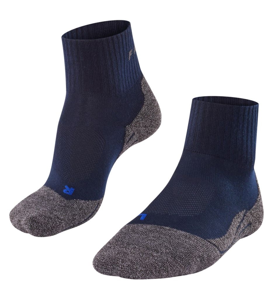 Men's Falke 16154 TK2 Short Cooling Padded Hiking Sock (Marine L ...