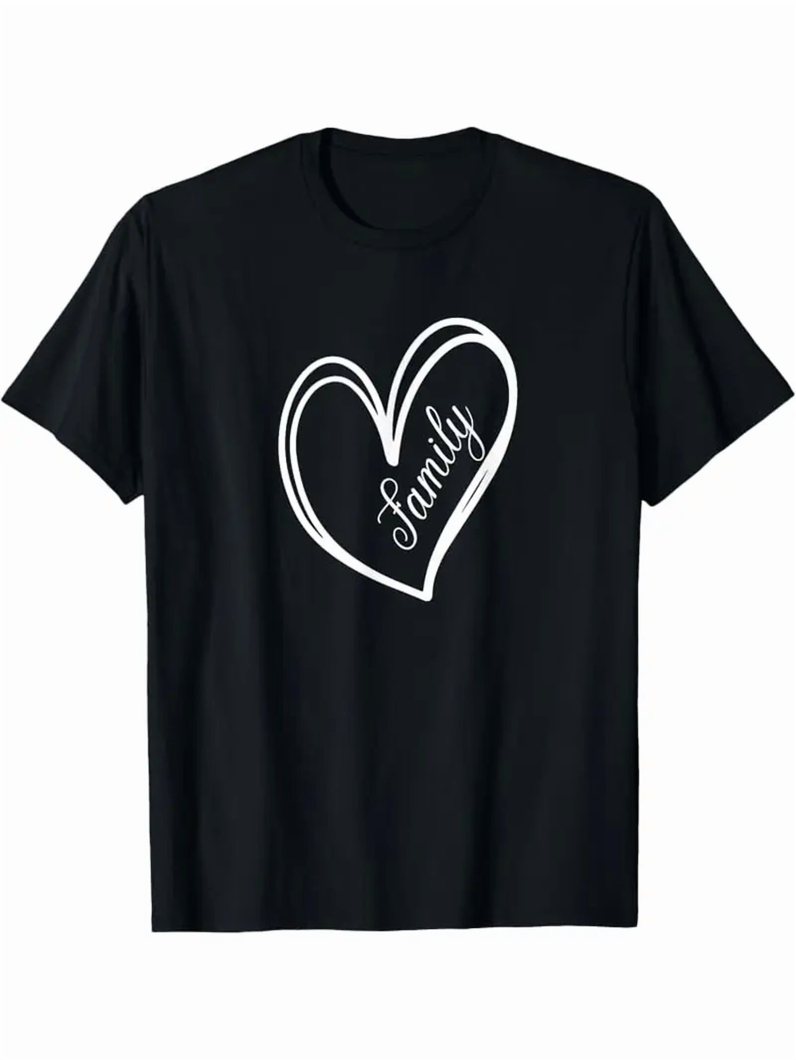 Men's Family Reunion T-Shirt - White with Heart Graphic, Heavyheart ...