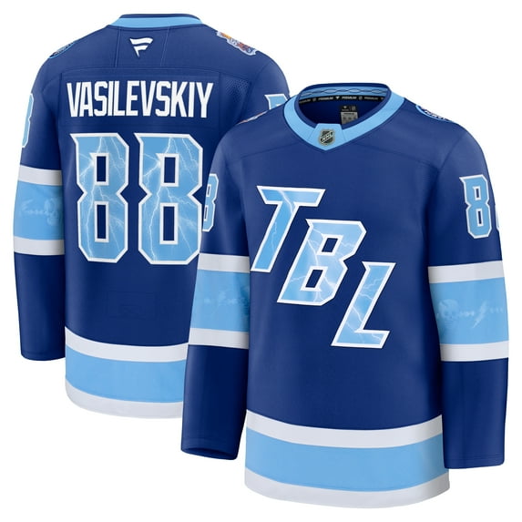 Men's Fanatics Andrei Vasilevskiy Blue Tampa Bay Lightning 2026 NHL ...