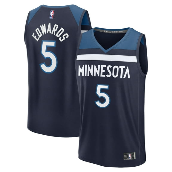 Men's Fanatics Anthony Edwards Purple Minnesota Timberwolves 2025/26 ...